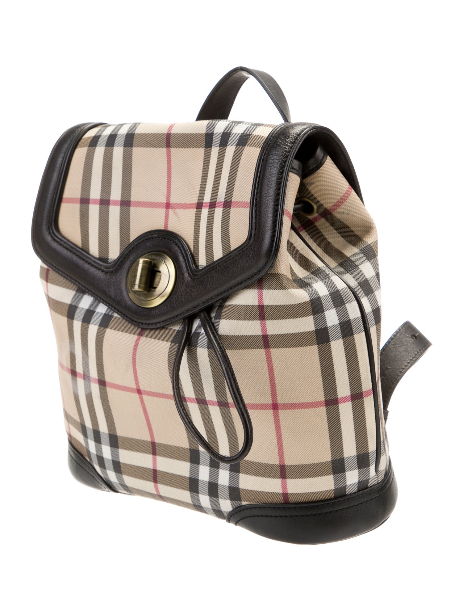 Burberry London Nova Check Backpack - Neutrals Backpacks, Handbags ...