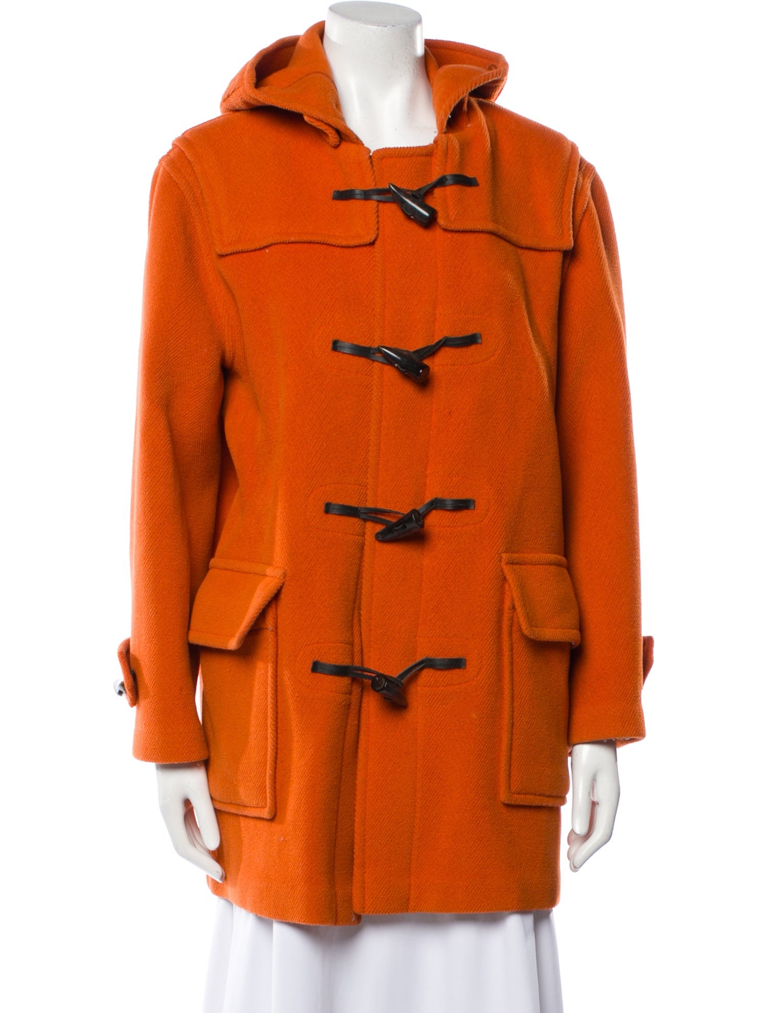 Burberry London Peacoat - Orange Coats, Clothing - WBURL167257 | The ...