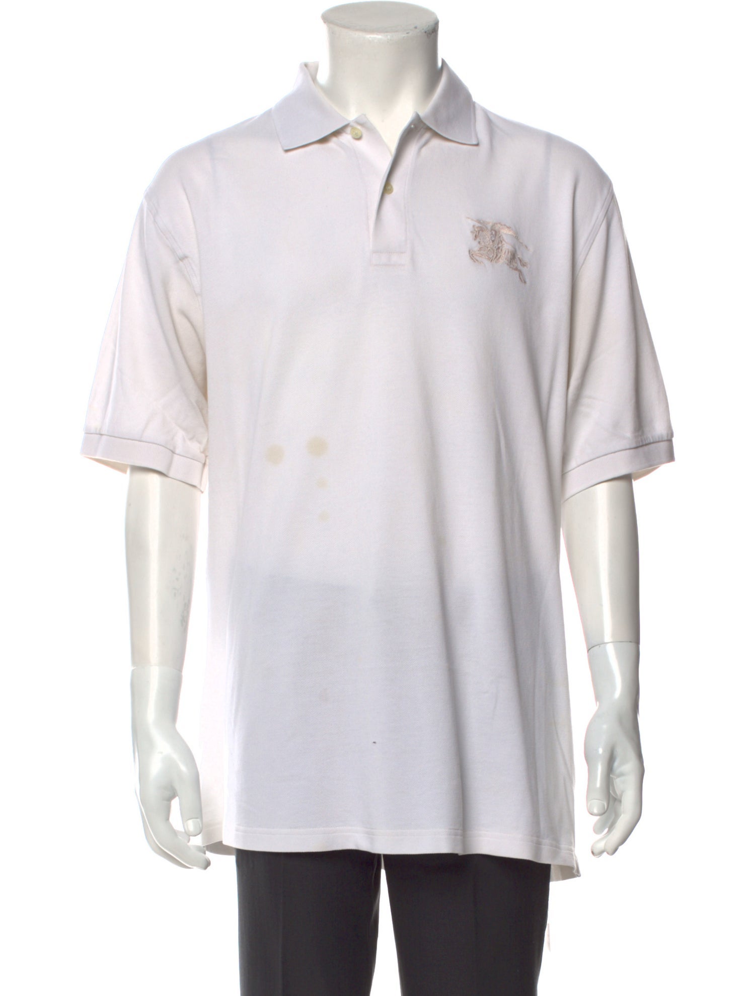 Burberry London Nova Check Pattern Collar Polo Shirt - Neutrals Polos ...