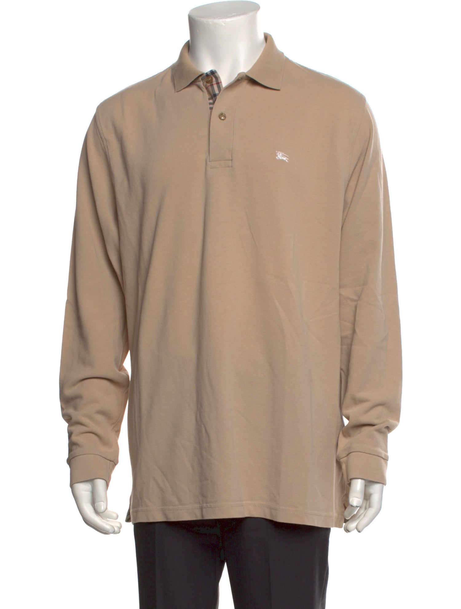 Burberry London House Check Pattern Collar Polo Shirt - Neutrals Polos ...