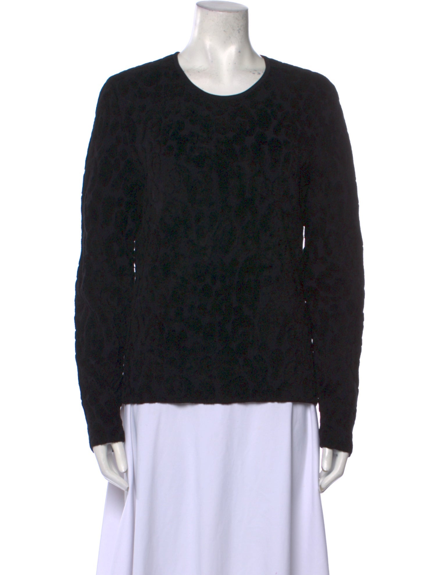 Burberry London Crew Neck Sweater - Black Knitwear, Clothing ...