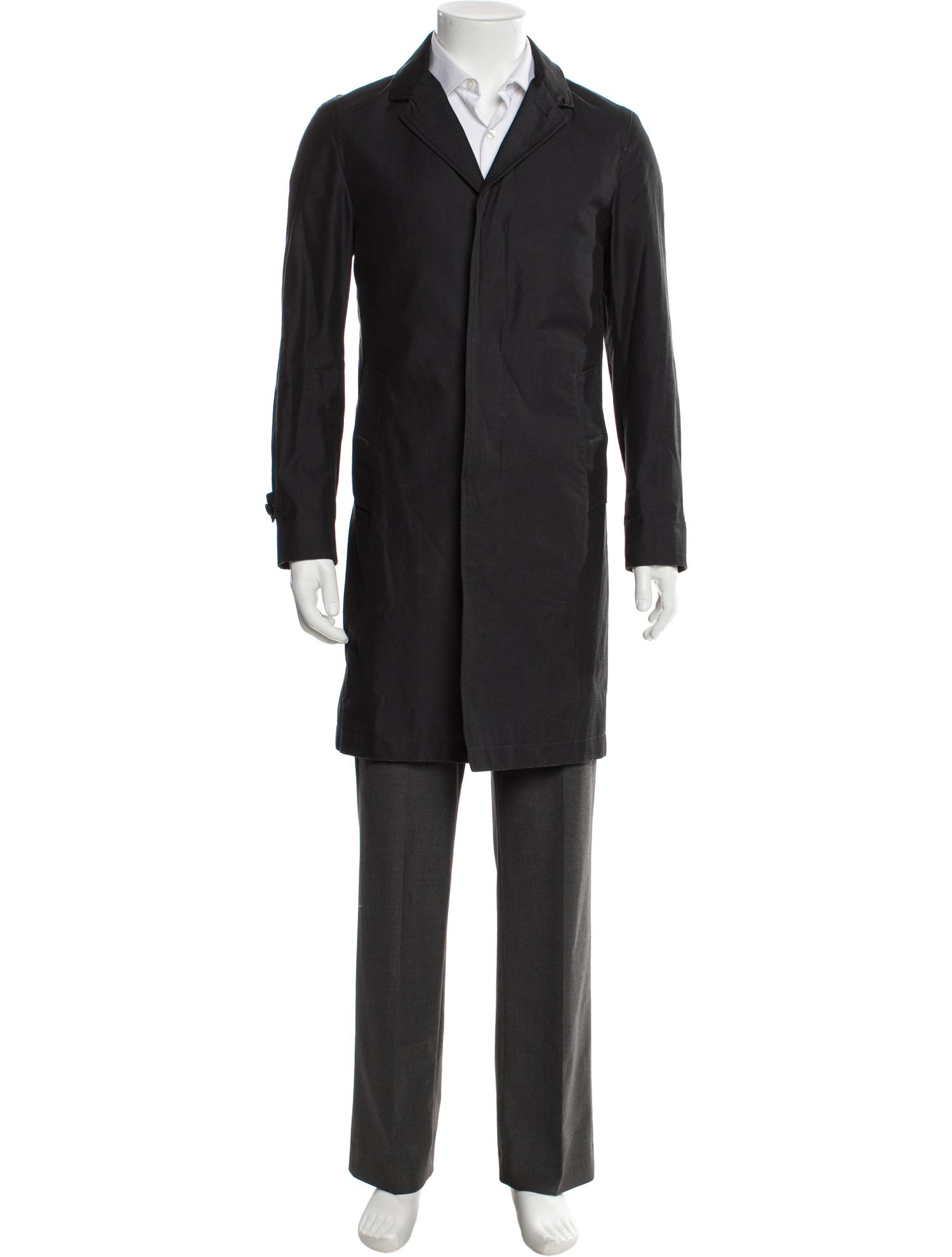 Burberry London Overcoat - Grey Outerwear, Clothing - WBURL178410 | The ...
