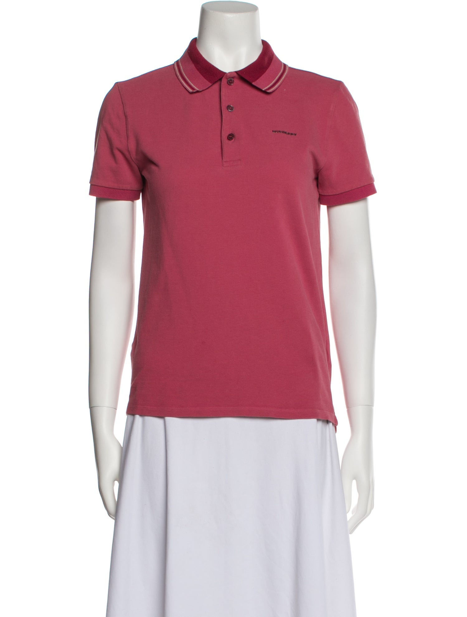 Burberry London Short Sleeve Polo - Pink Tops, Clothing - WBURL183234 ...