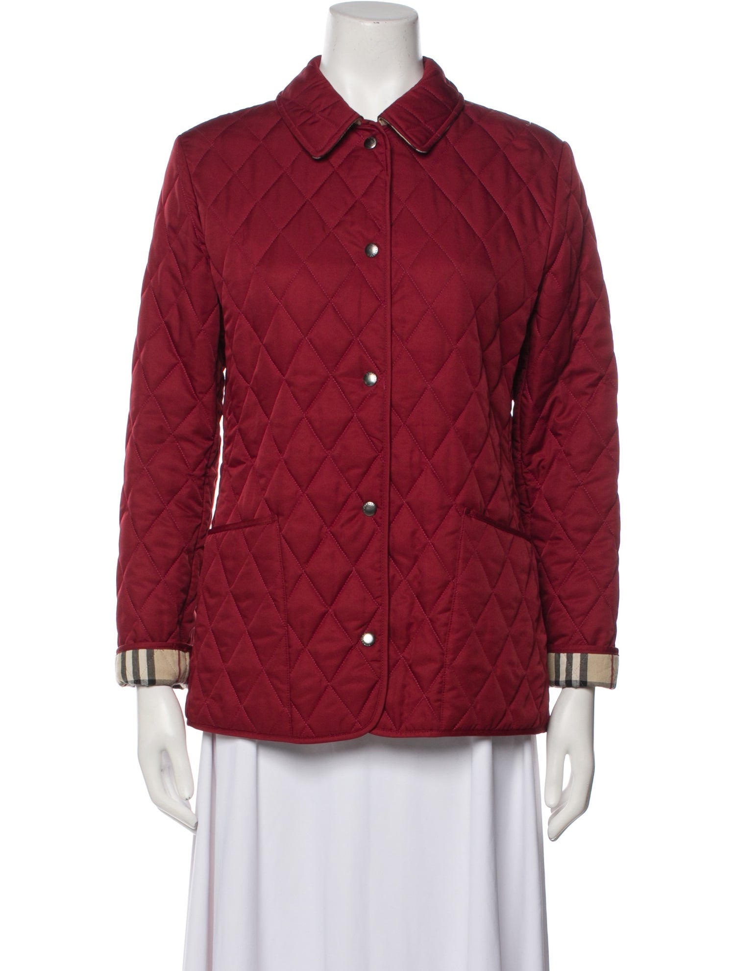 Burberry London Coat - Red Coats, Clothing - WBURL184312 | The RealReal
