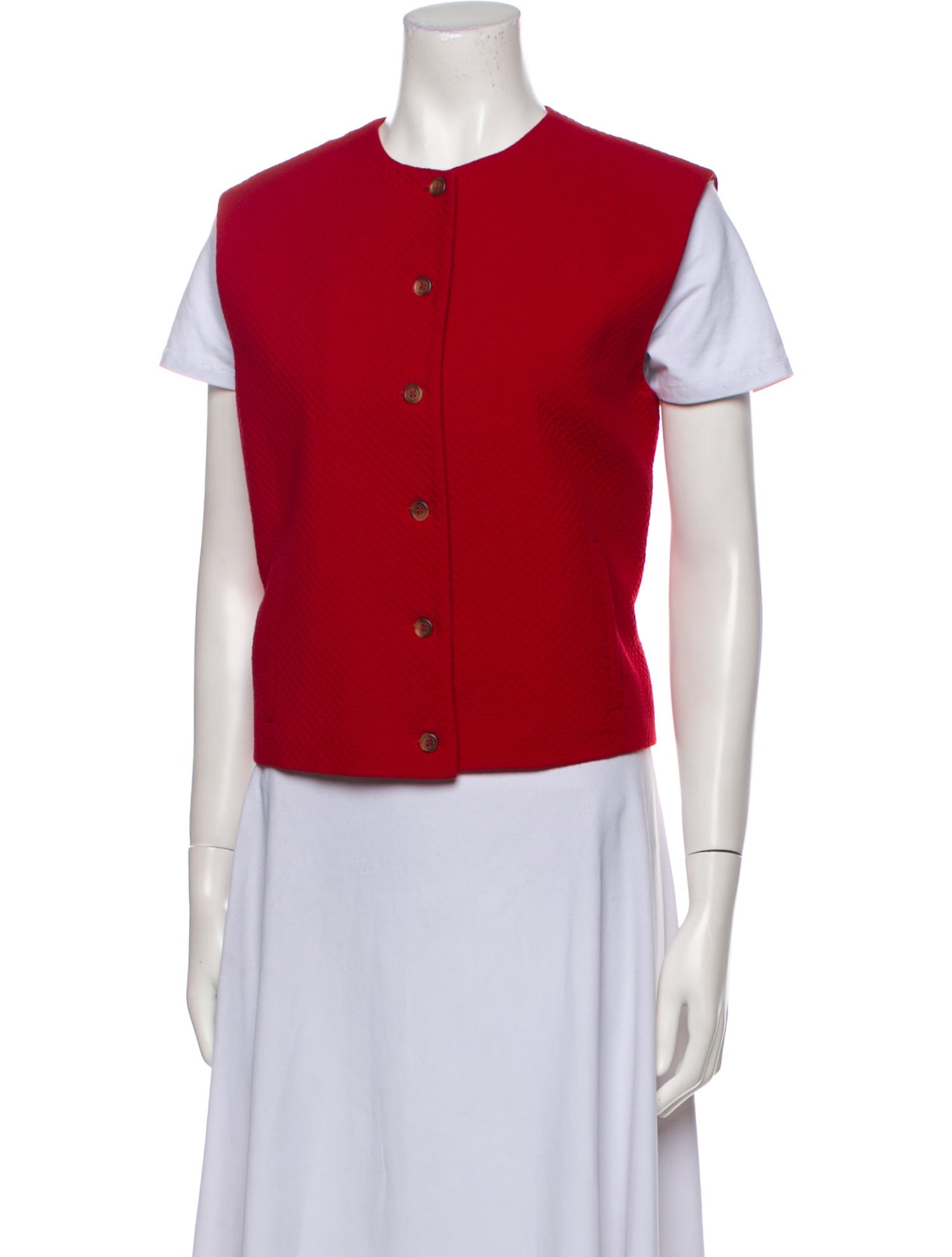 Burberry London Vest - Red Jackets, Clothing - WBURL184739 | The RealReal