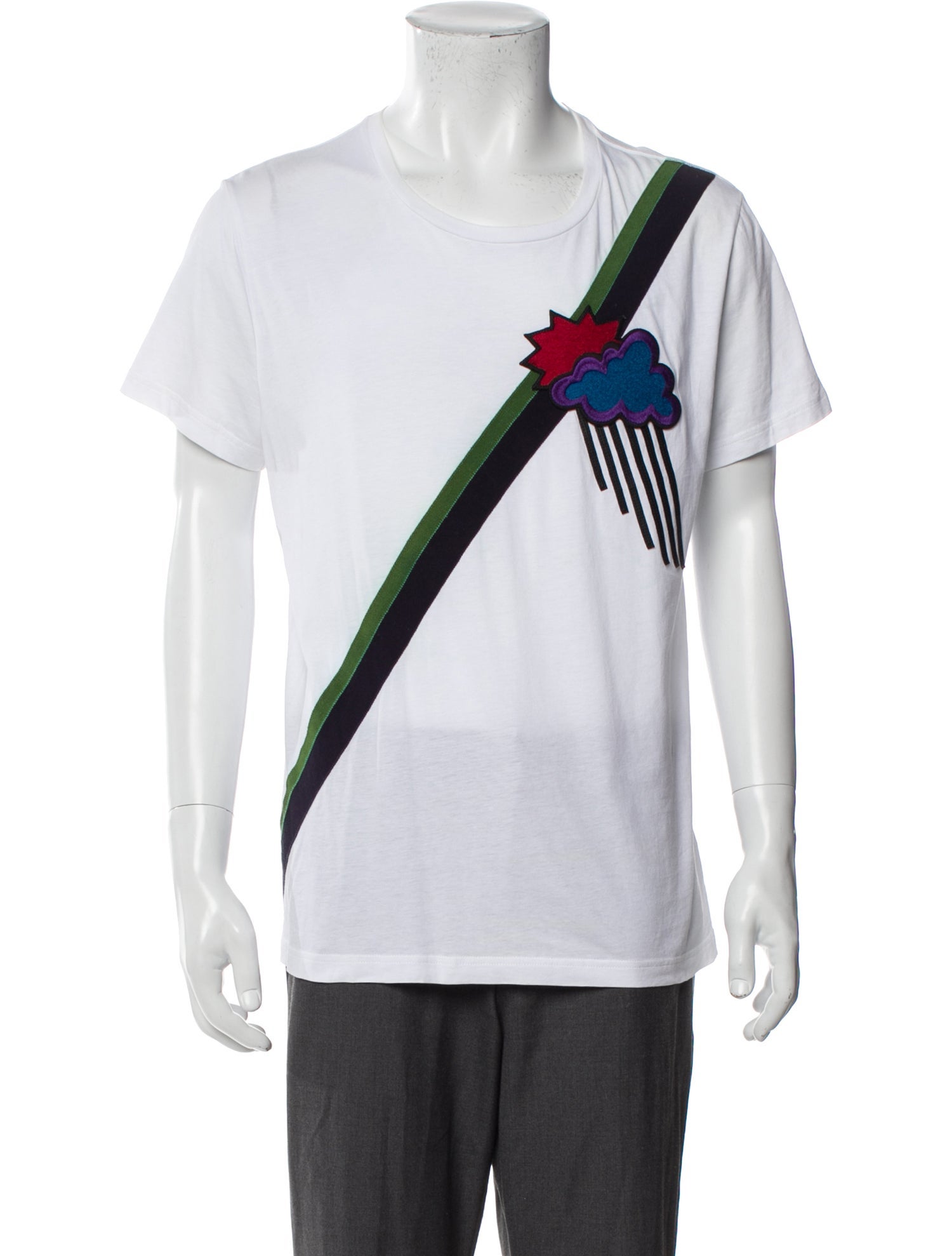 Burberry London TB Monogram Graphic Print T-Shirt - White T-Shirts ...