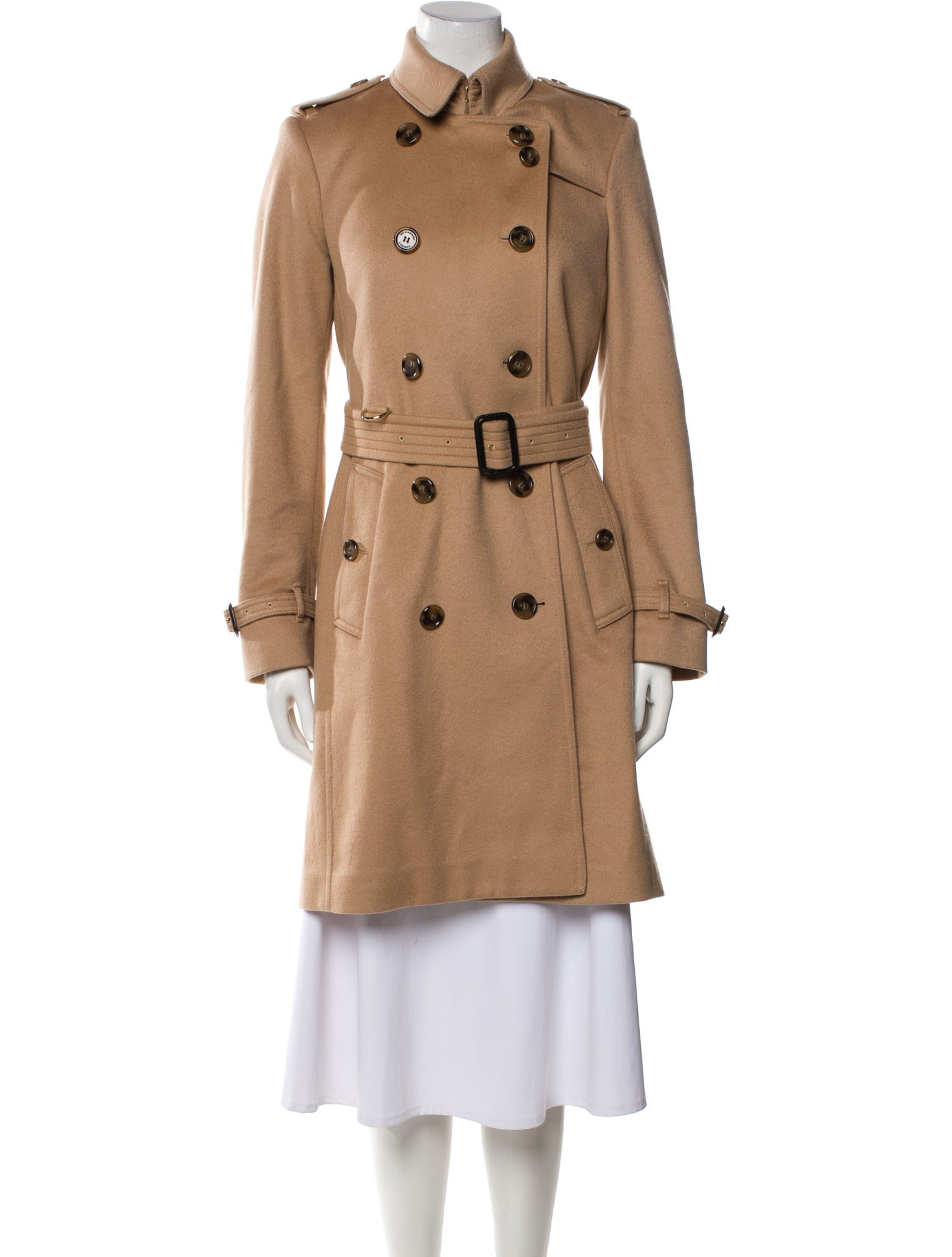 Burberry London Cashmere Utility Jacket - Neutrals Jackets, Clothing ...