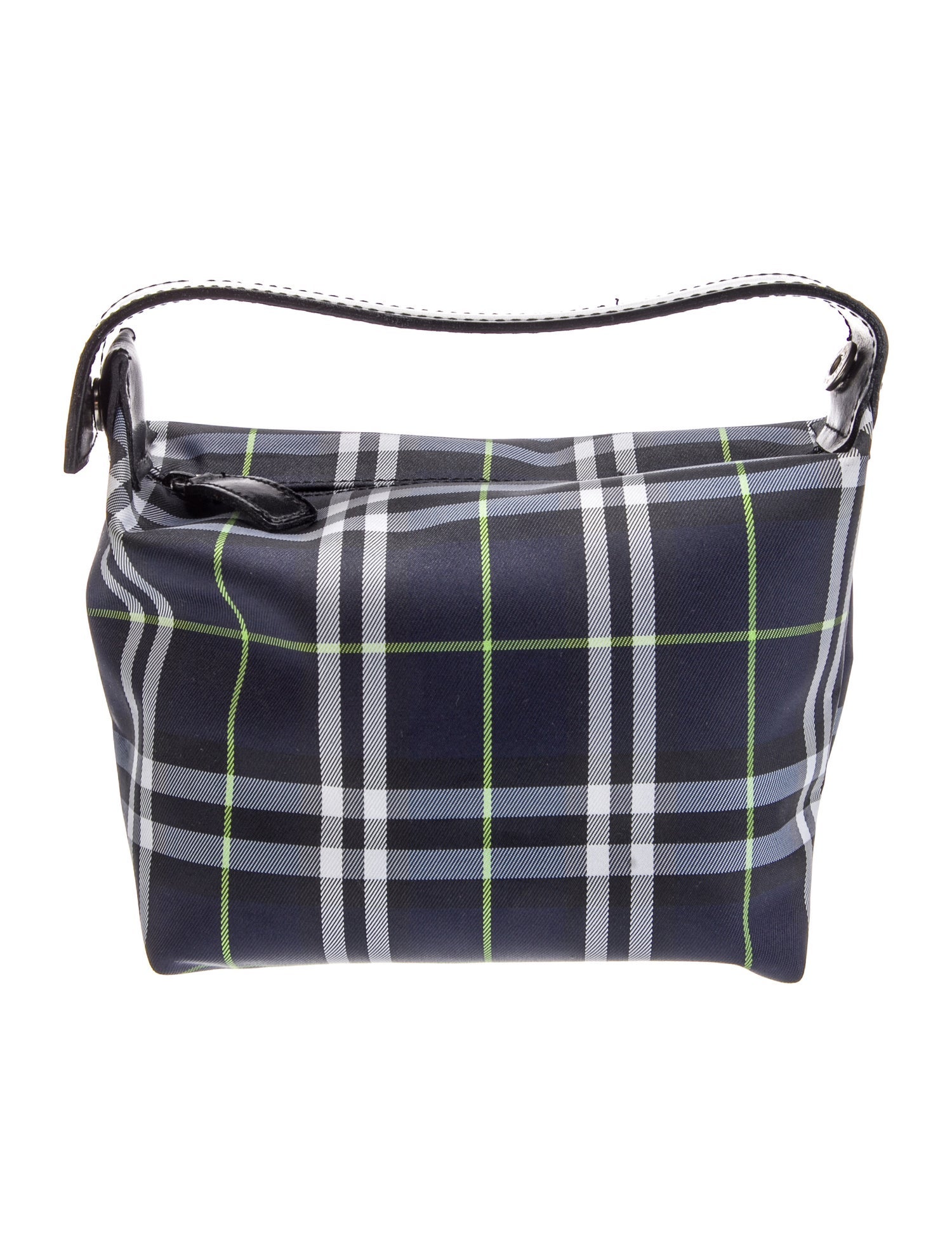 Burberry London House Check Top Handle Bag - Blue Handle Bags, Handbags ...