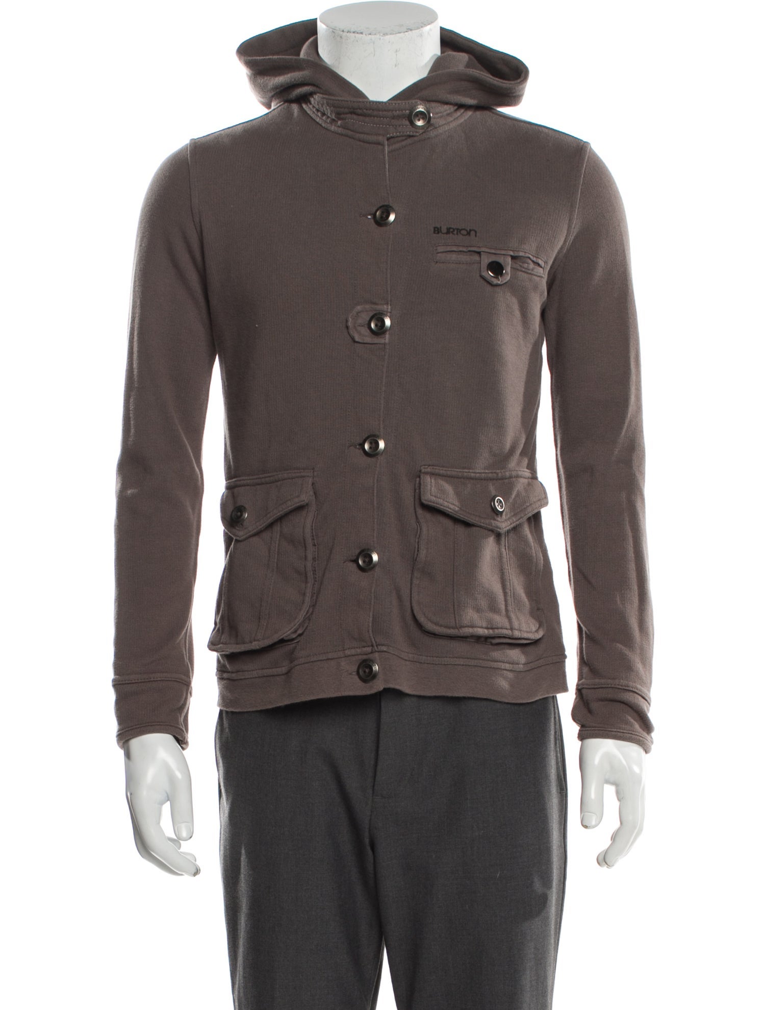 Burton Utility Jacket - Grey Outerwear, Clothing - WBURT23845 | The ...