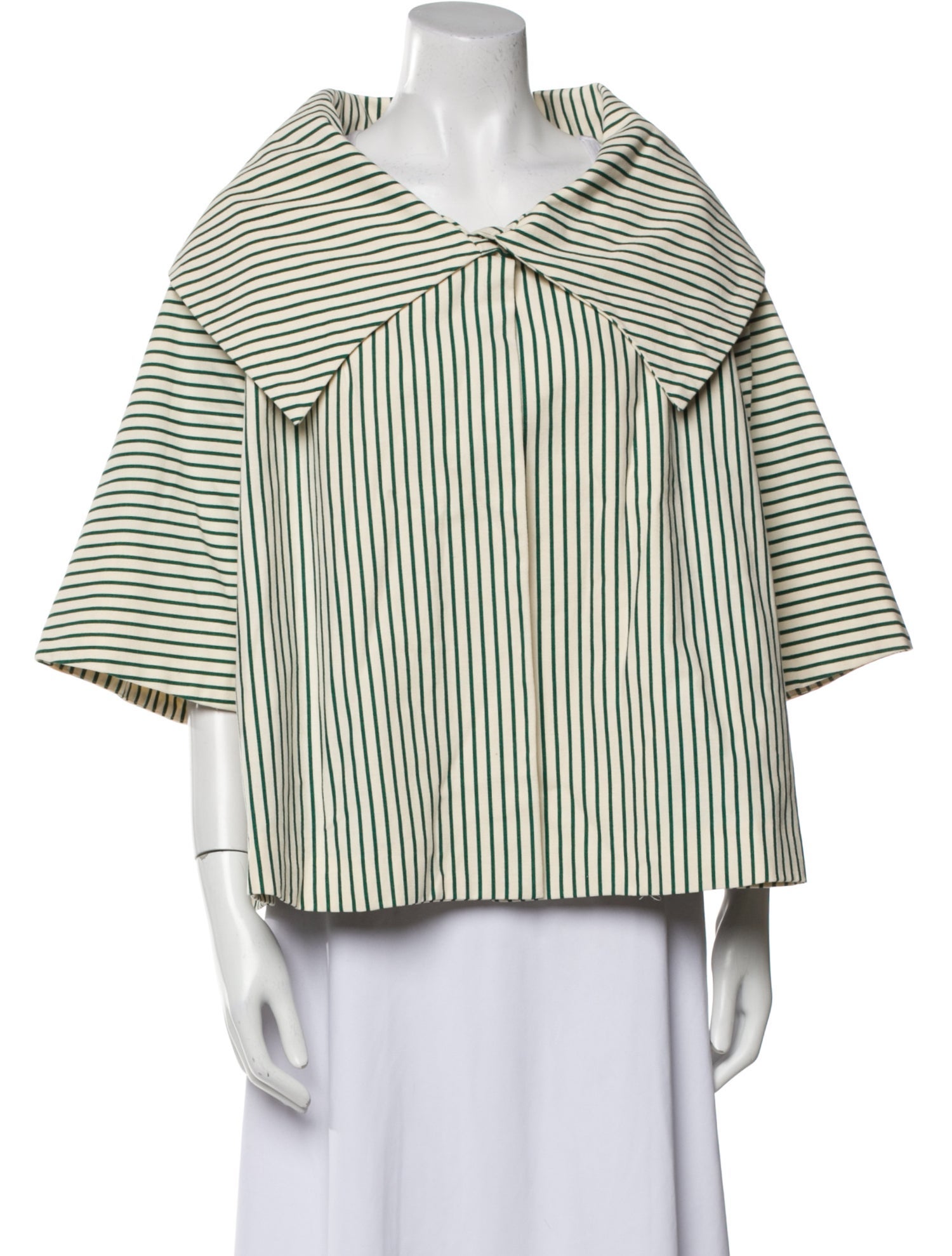 Buru Striped Jacket - Neutrals Jackets, Clothing - WBUUR21812 | The ...