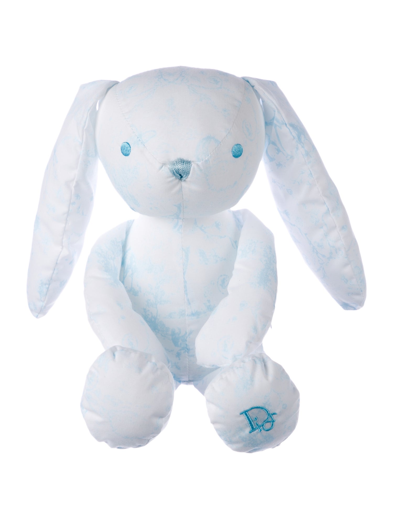 Baby Dior Rabbit Stuffed Toy - White Kids Decor & Accessories, Kids ...