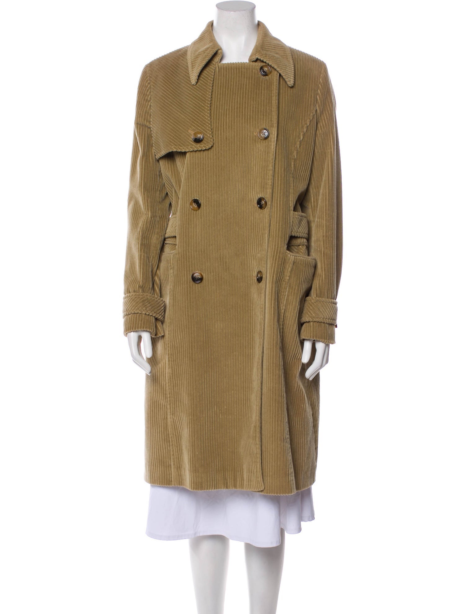 CH Carolina Herrera Trench Coat - Brown Coats, Clothing - WC335053 ...