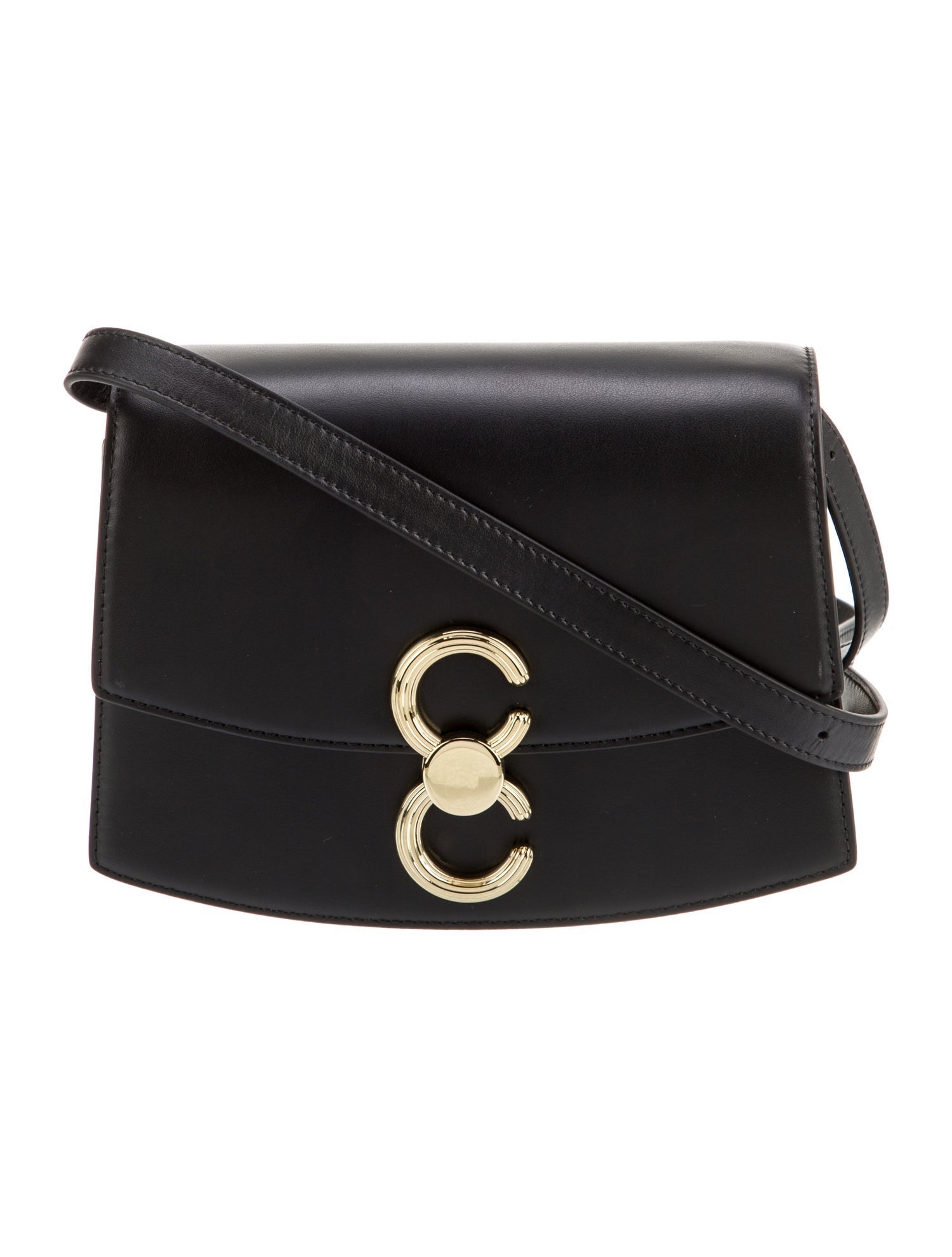 Cafuné Leather Crossbody w/Tags - Black Crossbody Bags, Handbags ...