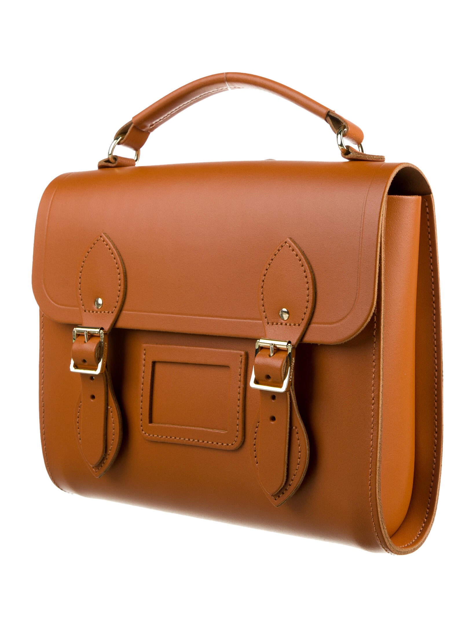 Cambridge Satchel Company Smooth Leather Backpack - Orange Backpacks ...