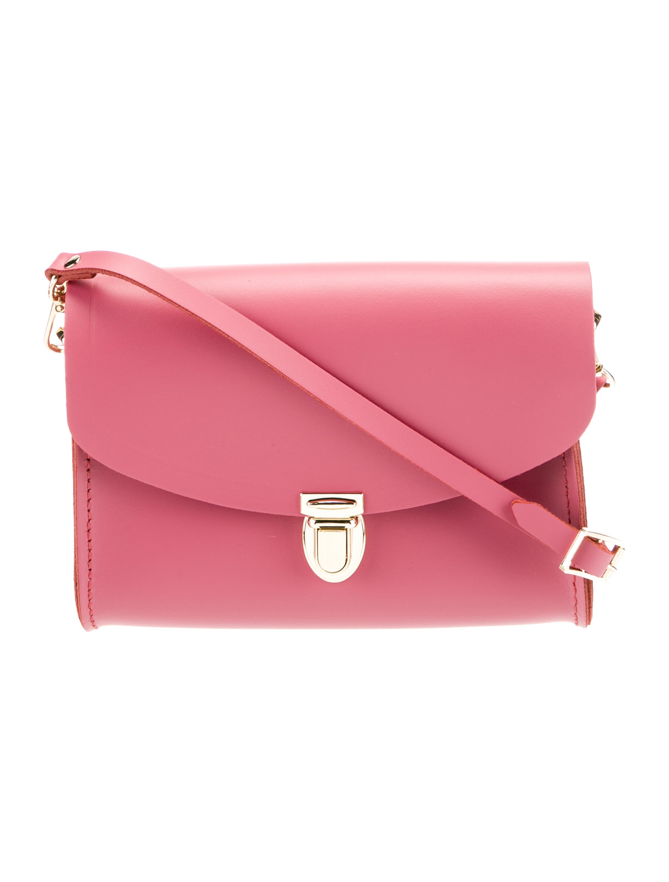 Cambridge Satchel Company Leather Crossbody Bag - Pink Crossbody Bags ...