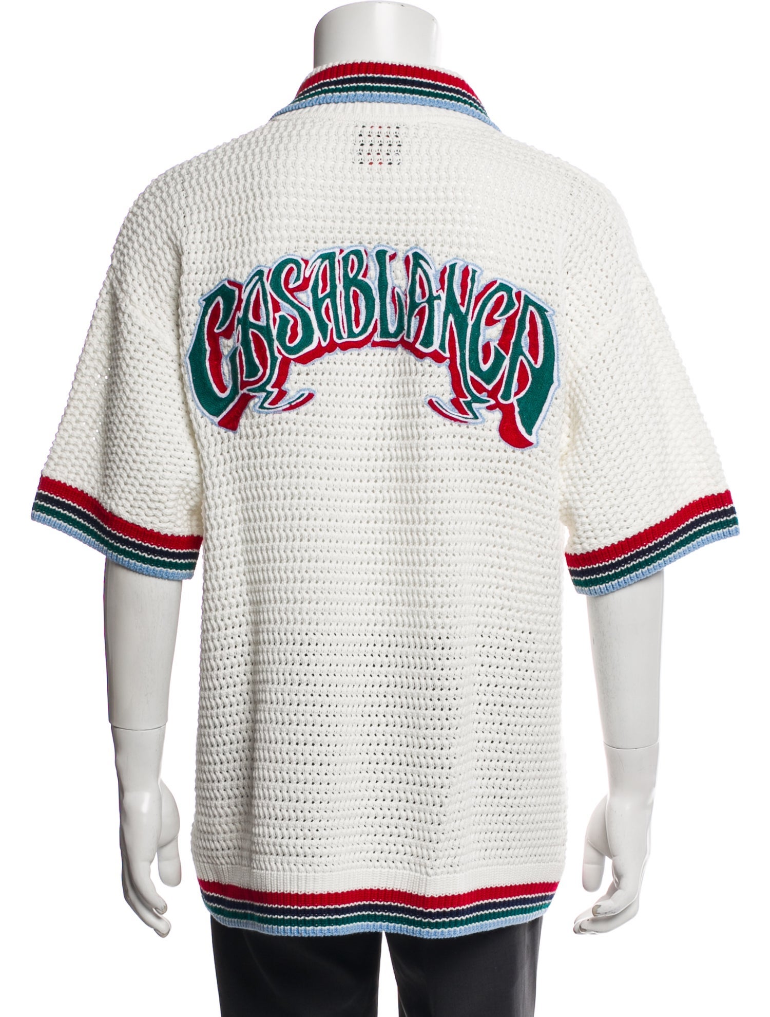 Casablanca 2025 Faux Pearl Accents Cardigan - Neutrals Sweaters ...