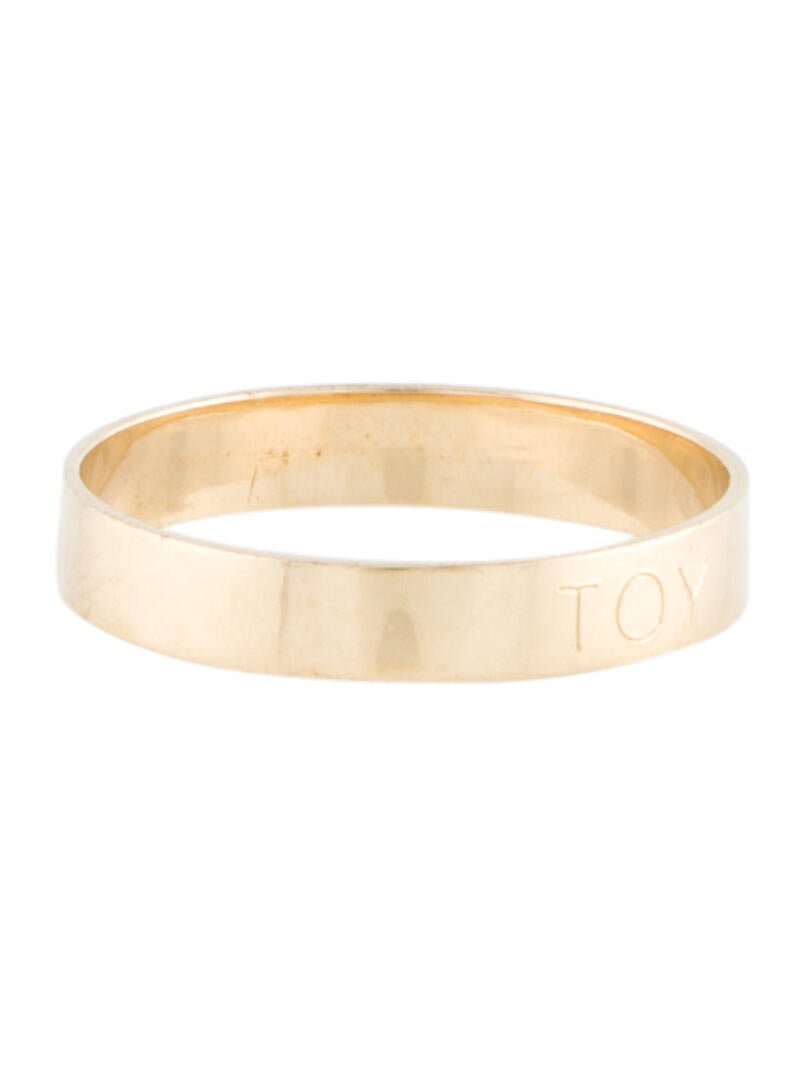 Catbird 14K Tomboy Stacking Ring - 14K Yellow Gold Band, Rings ...