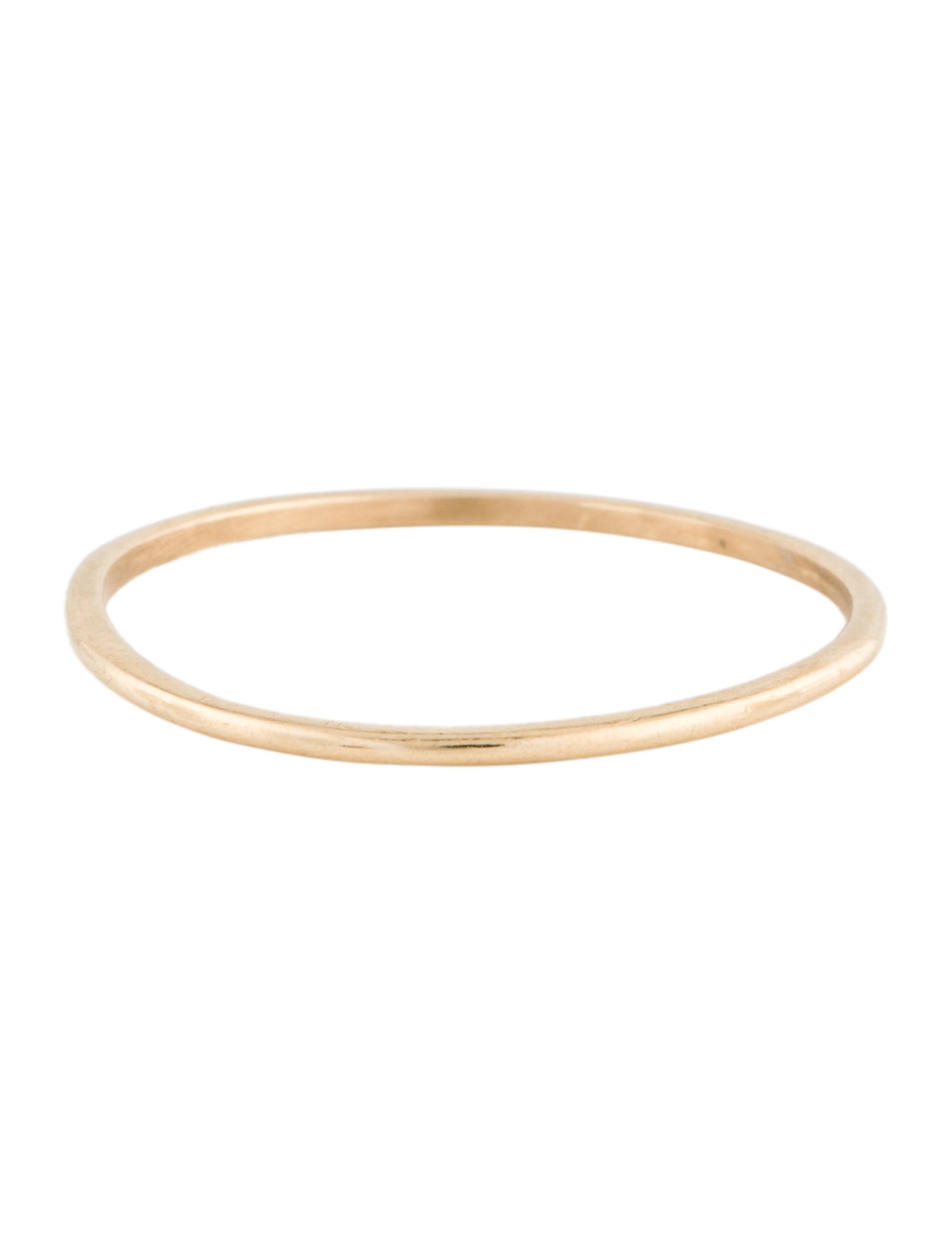 Catbird 14K Grand Mignon Stacking Ring - 14K Yellow Gold Band, Rings ...