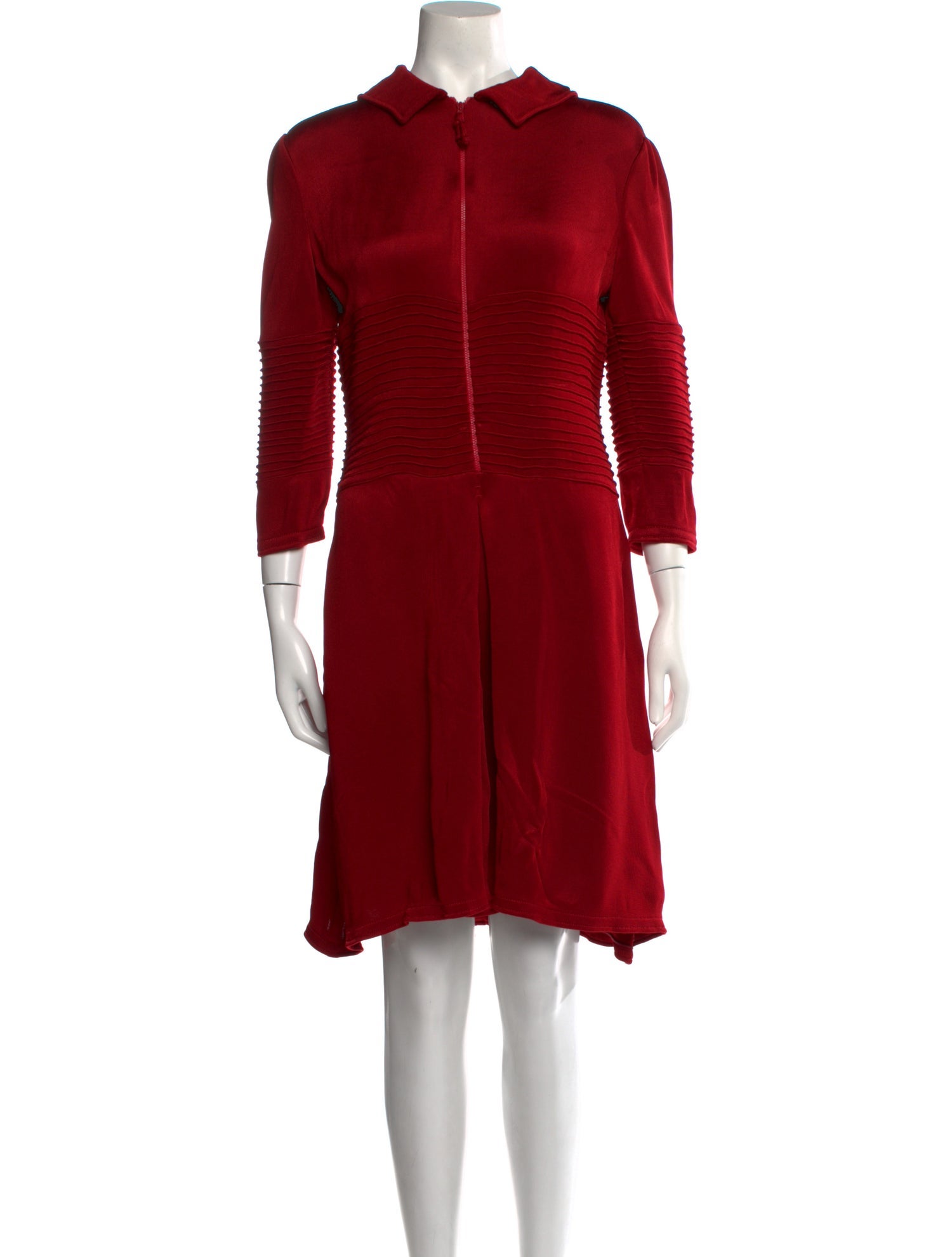 Chado by Ralph Rucci Knee-Length Dress - Red Dresses, Clothing ...