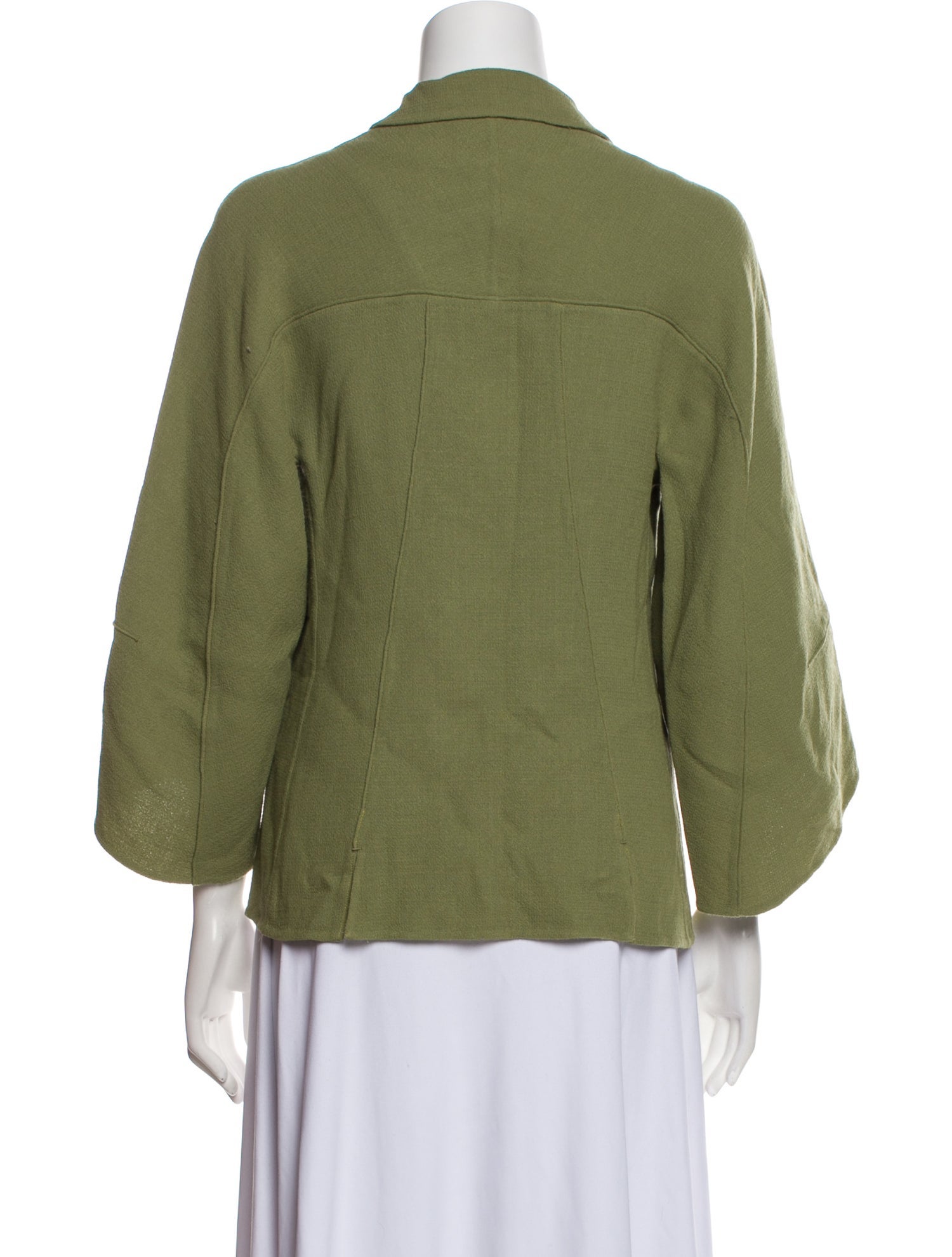 Chado by Ralph Rucci Late 2000's - Early 2010's Jacket - Green Jackets ...