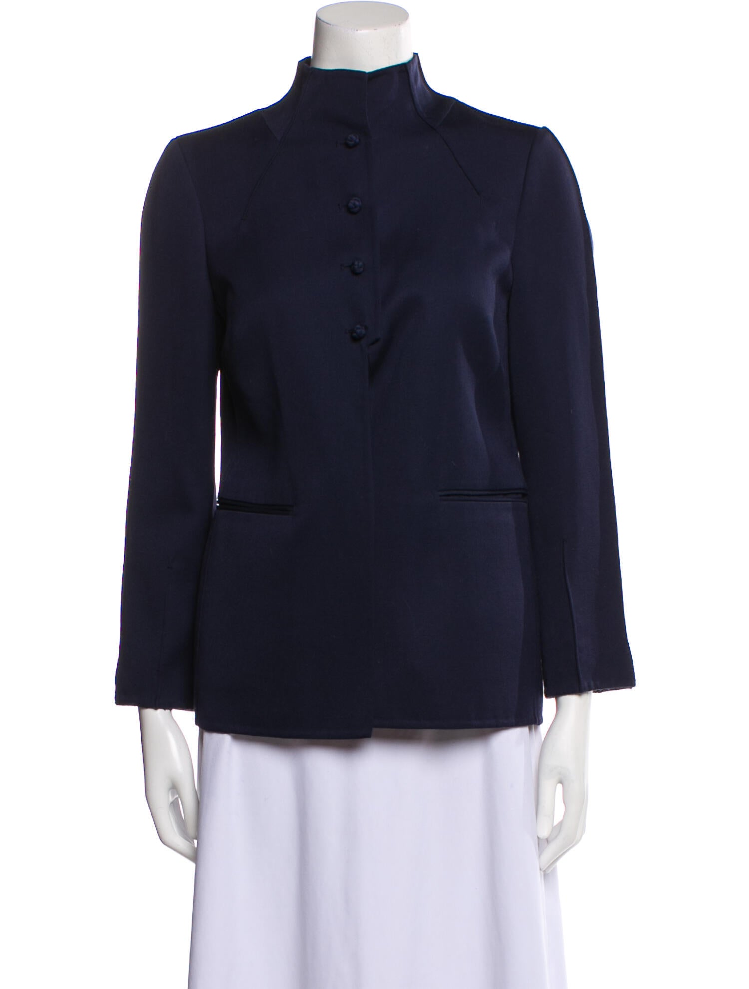 Chado by Ralph Rucci Vintage 2000's Jacket - Blue Jackets, Clothing ...