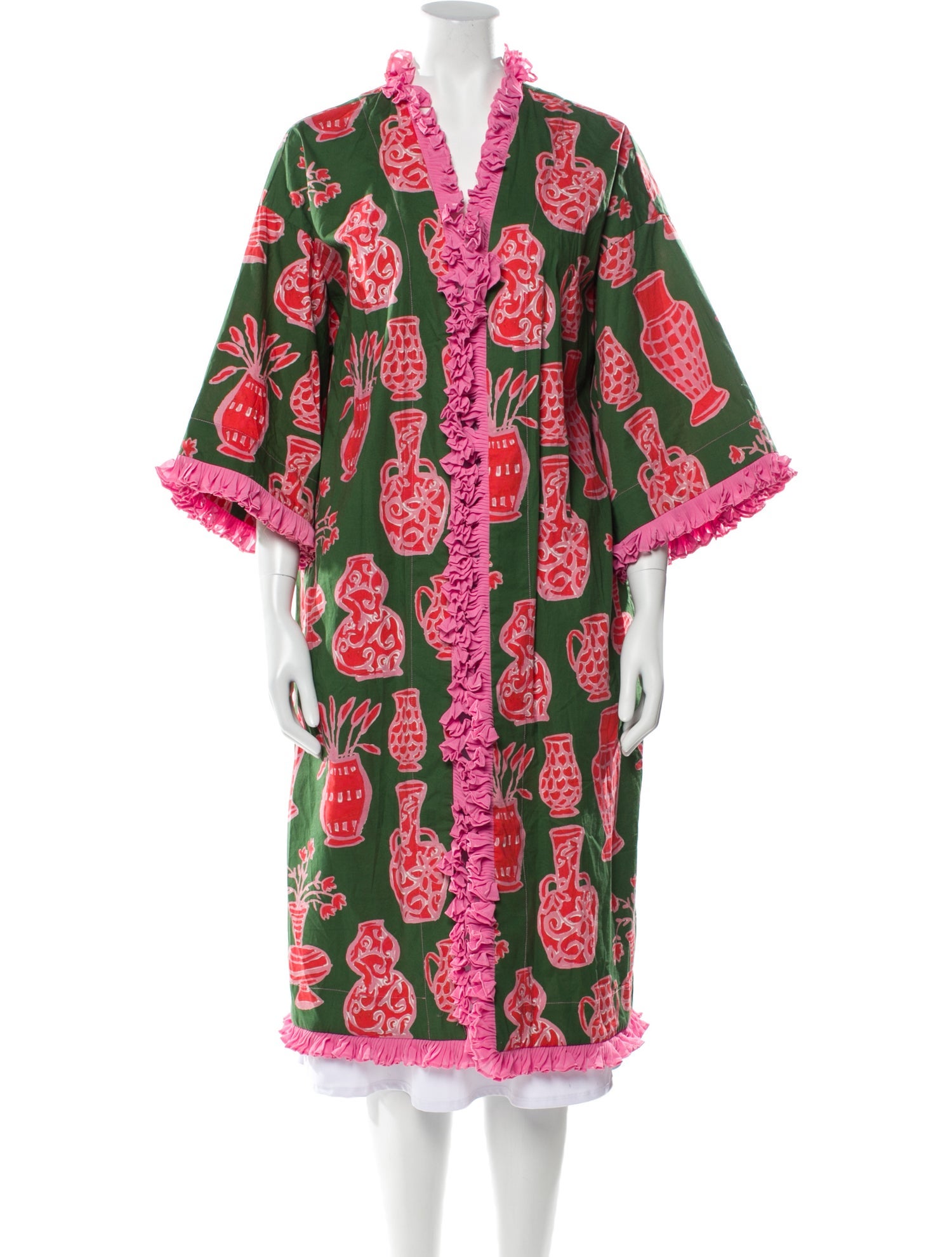 Celia B Floral Print Evening Jacket - Green Jackets, Clothing ...