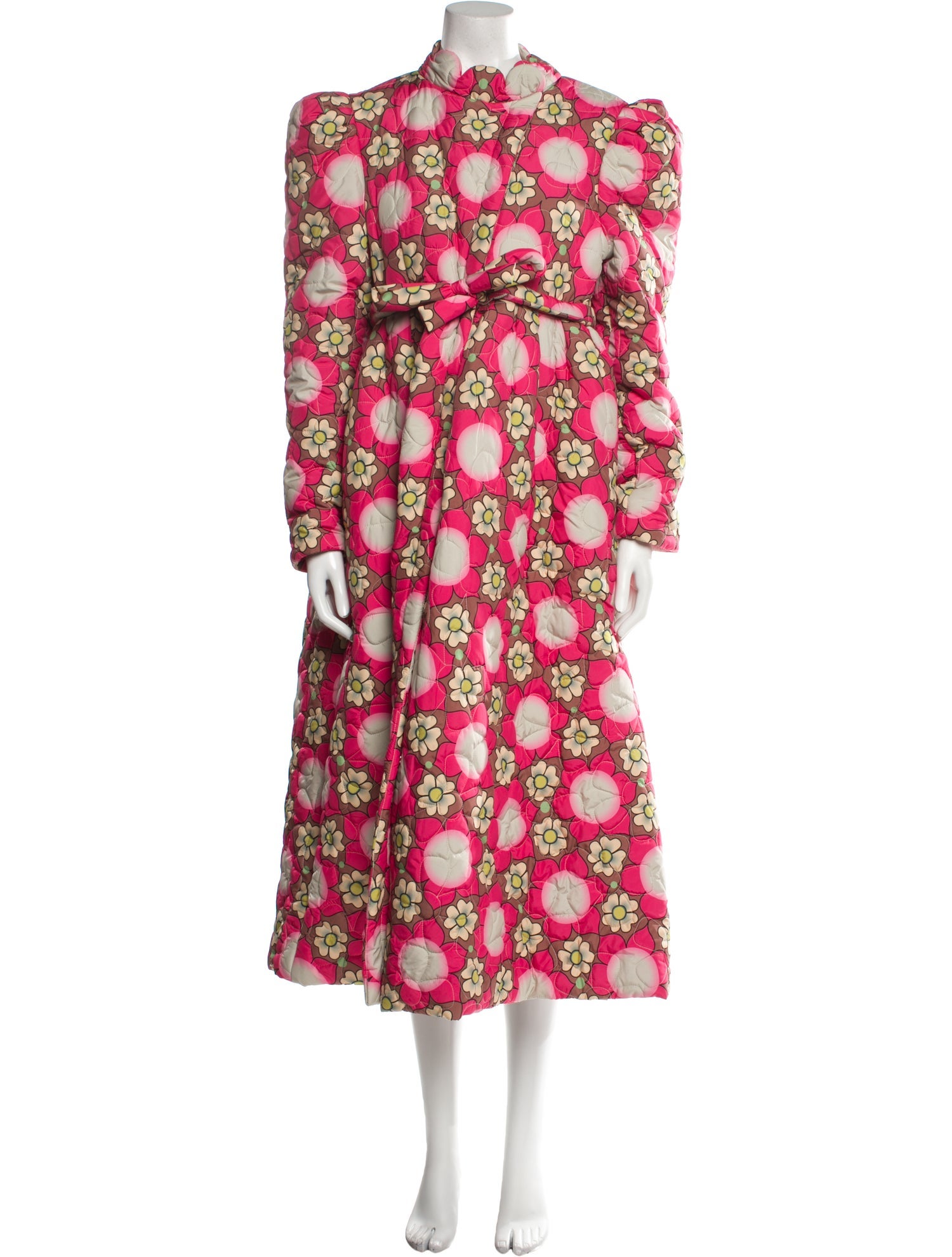 Sue Wong Floral Print Coat - Black Coats, Clothing - WSQ23592 | The ...