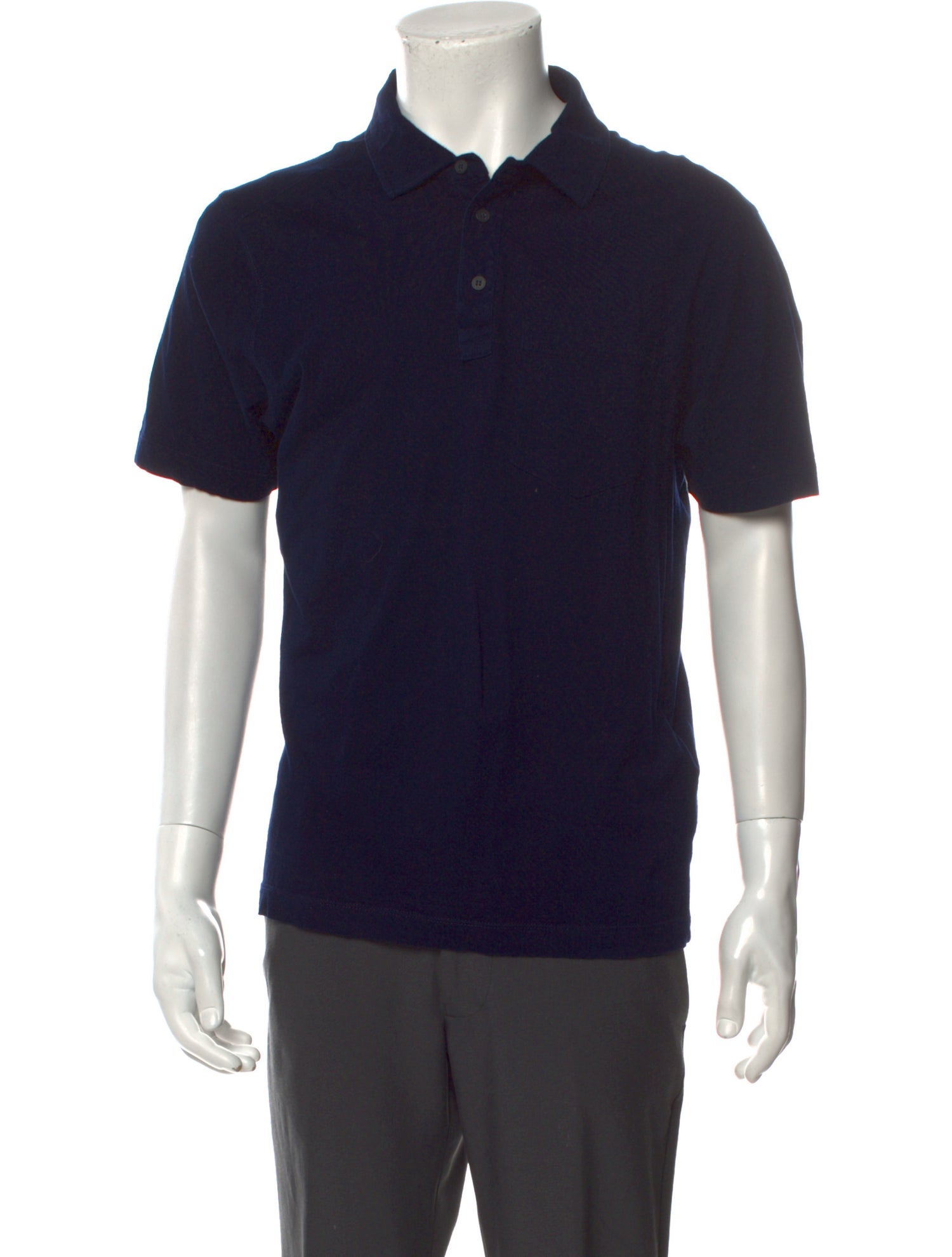 Cerruti 1881 Collar Short Sleeve Polo Shirt - Blue Polos, Clothing ...
