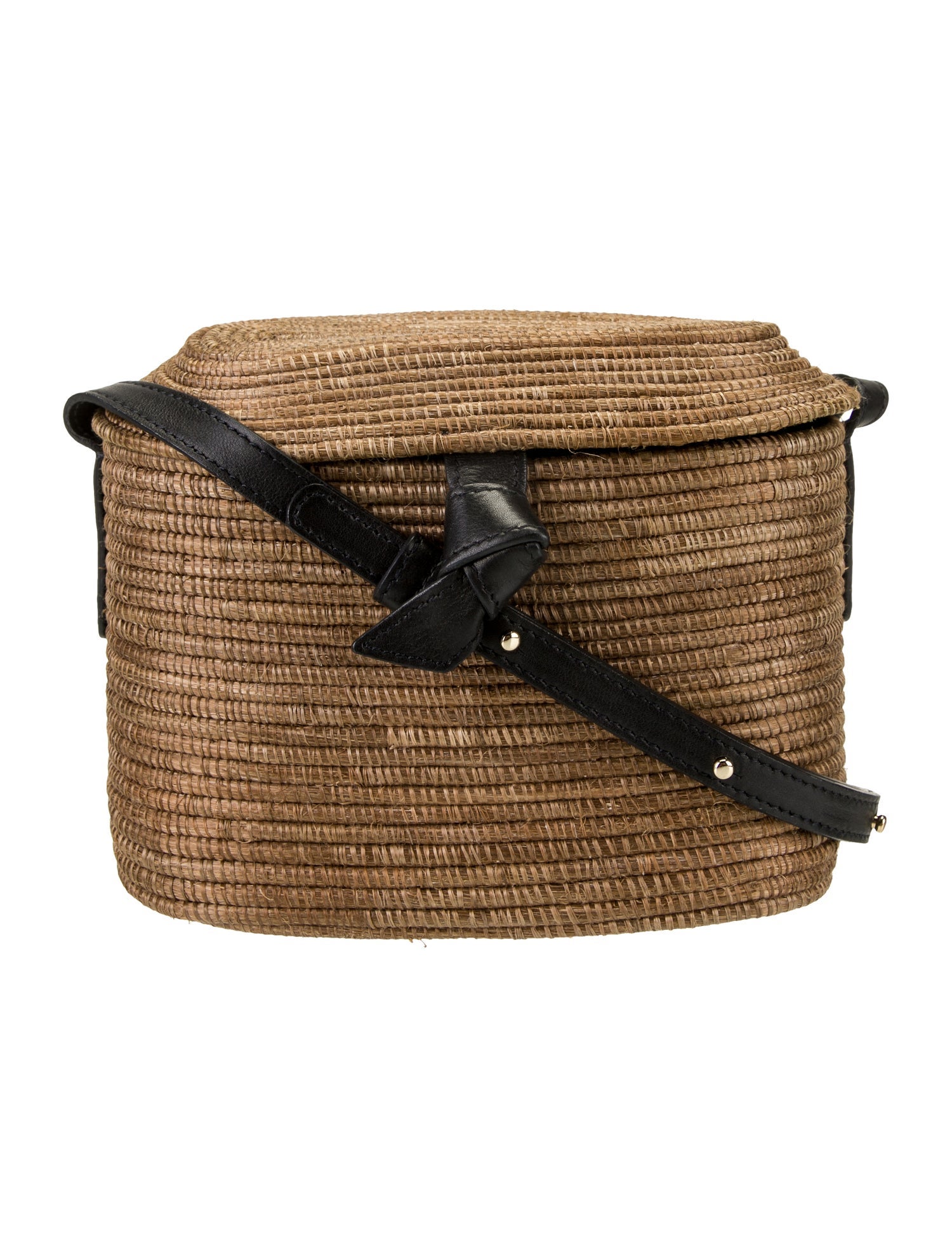 Cesta Collective Raffia Messenger Bag - Brown Crossbody Bags, Handbags ...