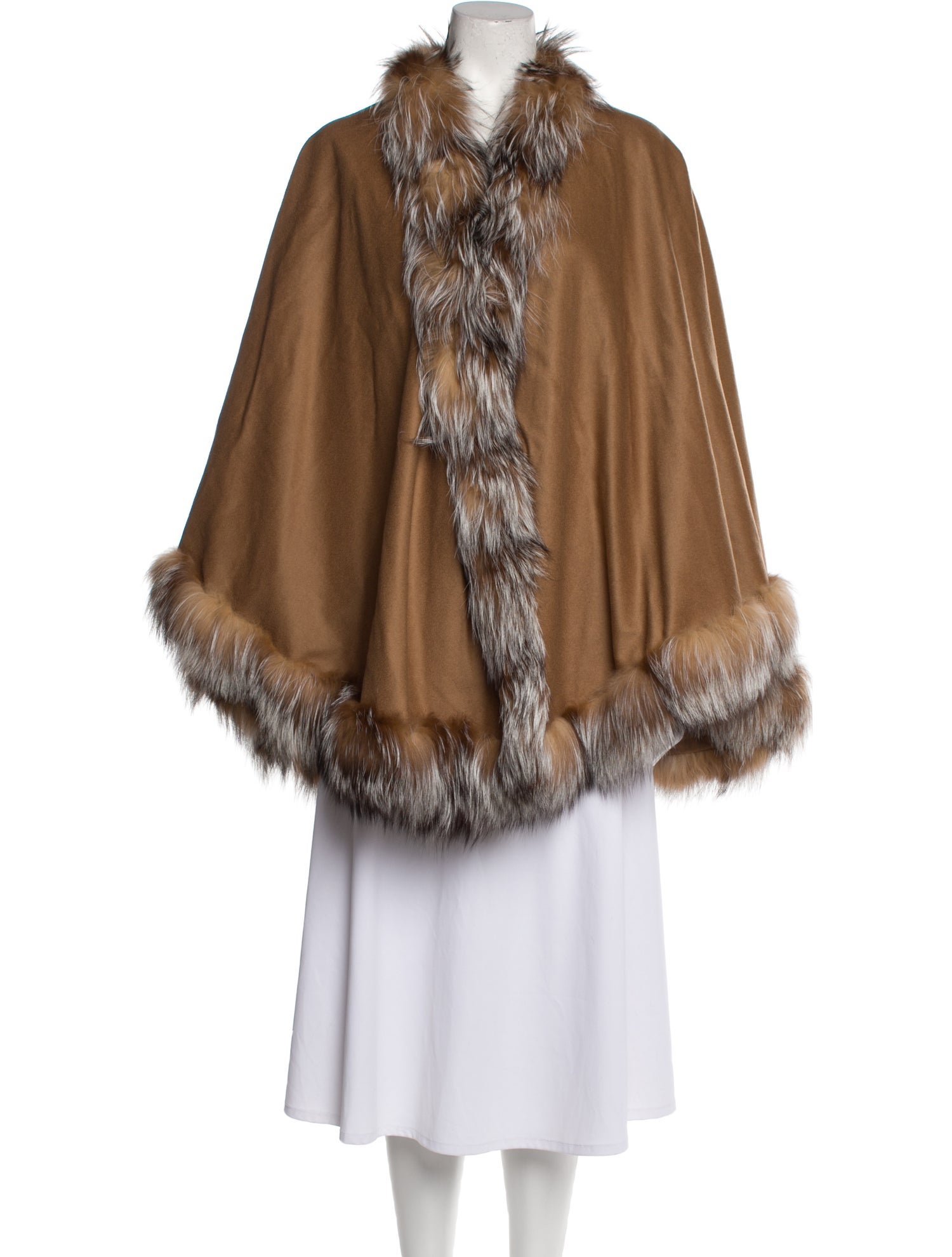 Charm Furs New York Fox Fur Jacket - Neutrals Jackets, Clothing ...