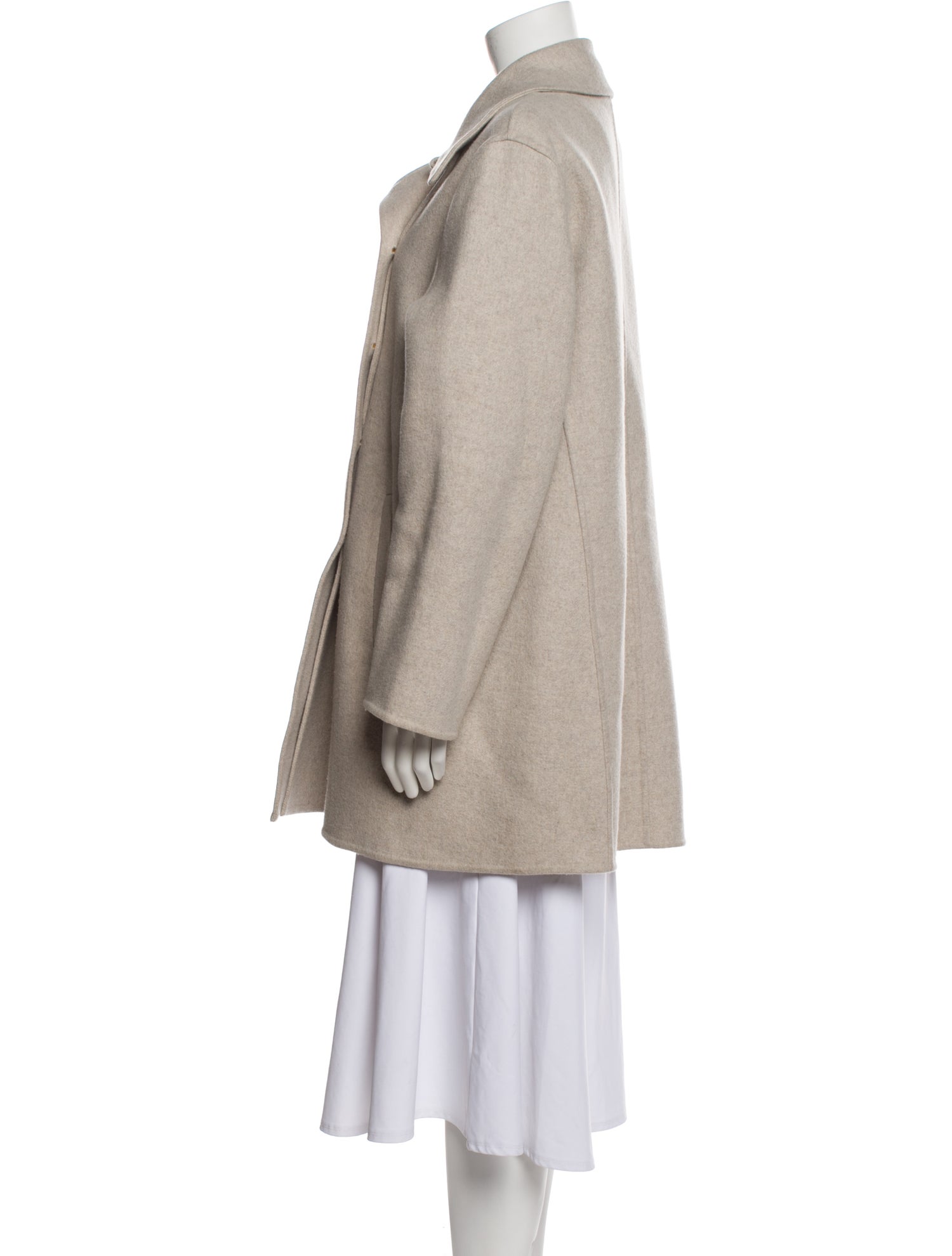 A.P.C. Wool Peacoat - Brown Coats, Clothing - WA384019 | The RealReal