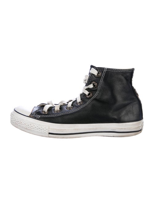 Chrome Hearts x Converse Leather All Star High-Top Sneakers - Shoes ...