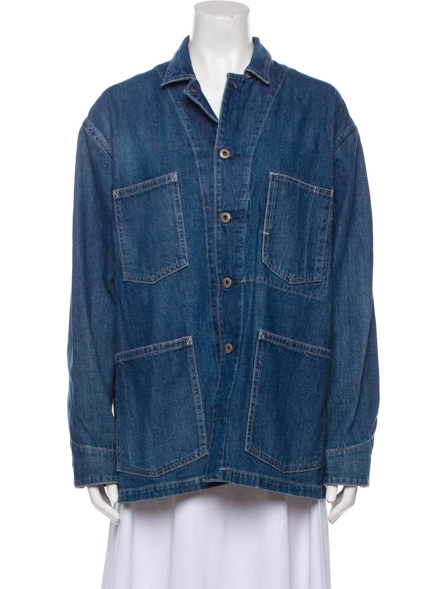 Chimala Denim Jacket - Blue Jackets, Clothing - WCHML21987 | The RealReal