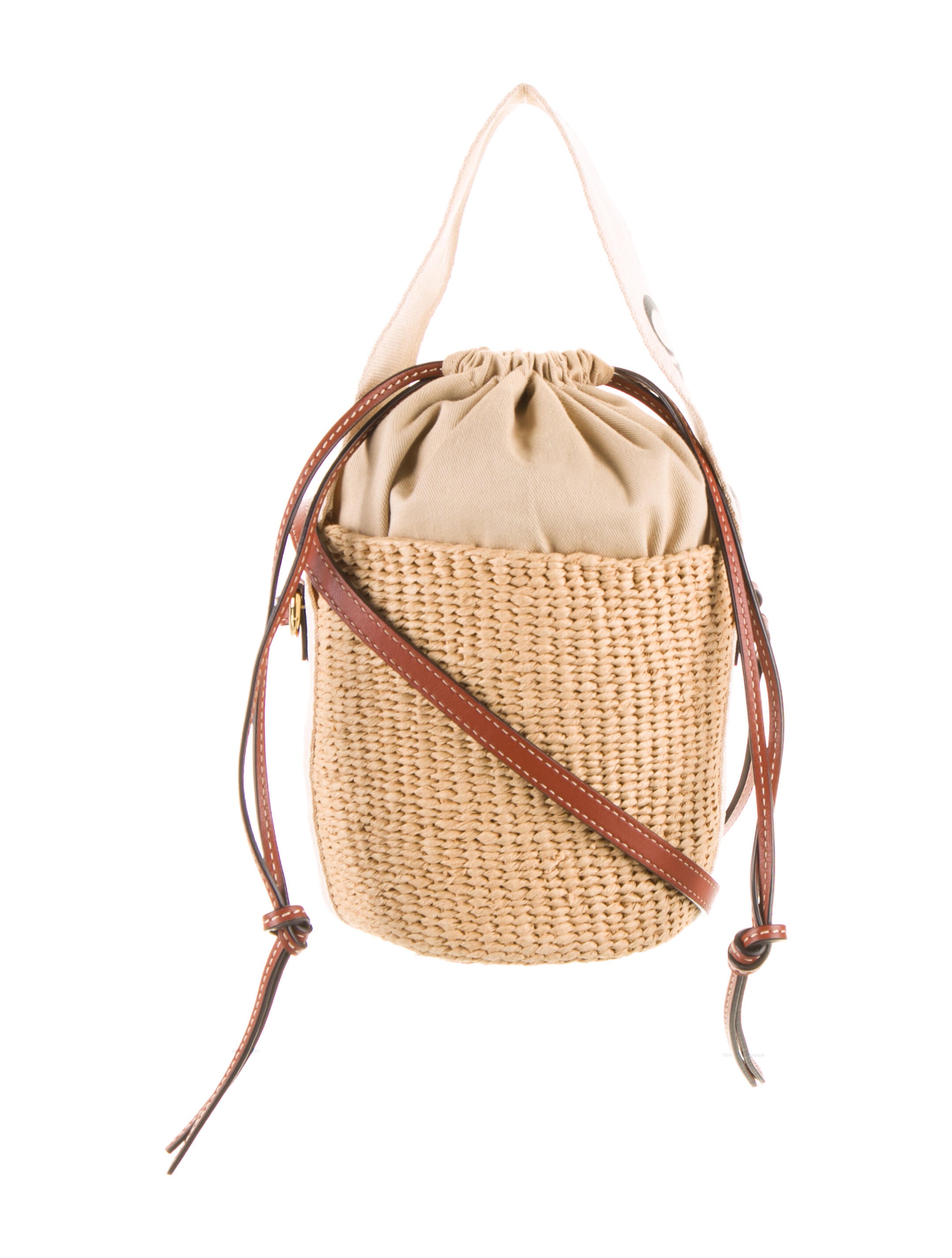 Chloe x Mifuko Raffia Bucket Bag - Neutrals Bucket Bags, Handbags ...