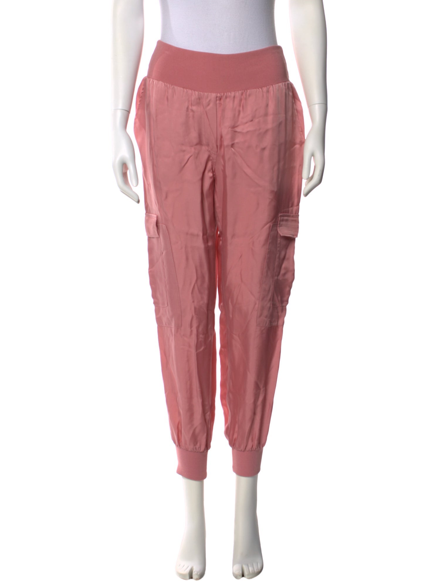 Cinq à Sept Skinny Leg Pants - Pink, 9" Rise Pants, Clothing ...