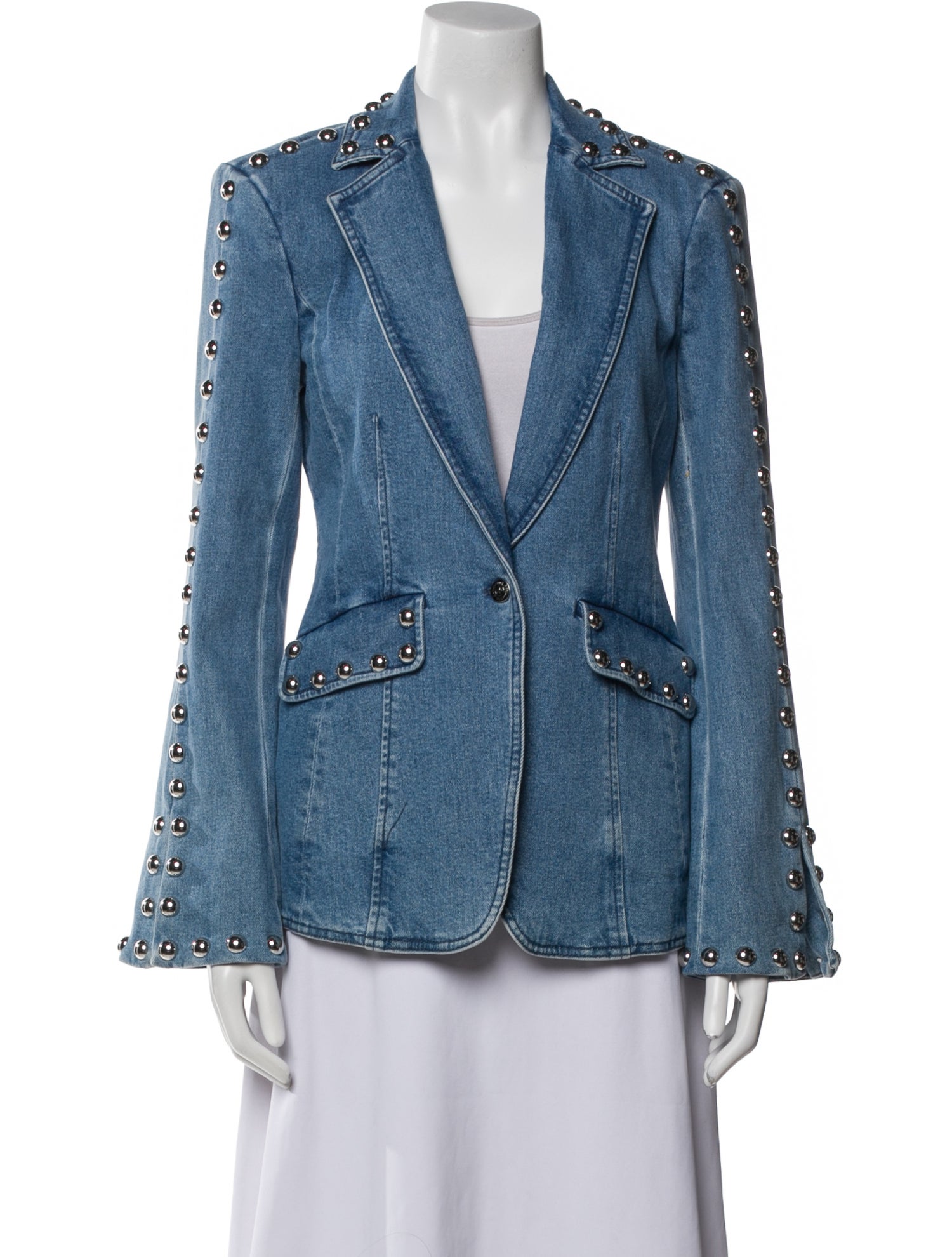 Cinq à Sept Denim Jacket - Blue Jackets, Clothing - WCINQ92618 | The ...