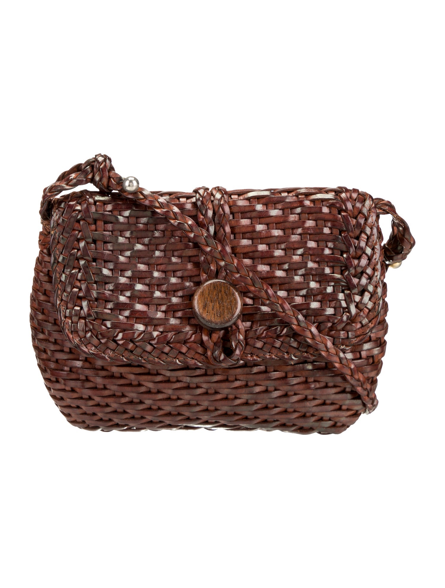 Cosci Leather Shoulder Bag - Brown Shoulder Bags, Handbags - WCIOC20071 ...