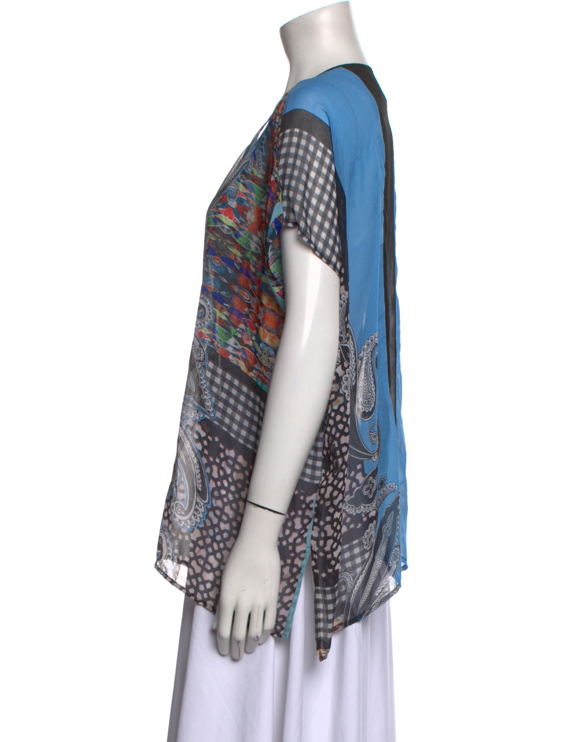 Clover Canyon Printed Sleeveless Top - Pink Tops, Clothing - WCL25109 ...