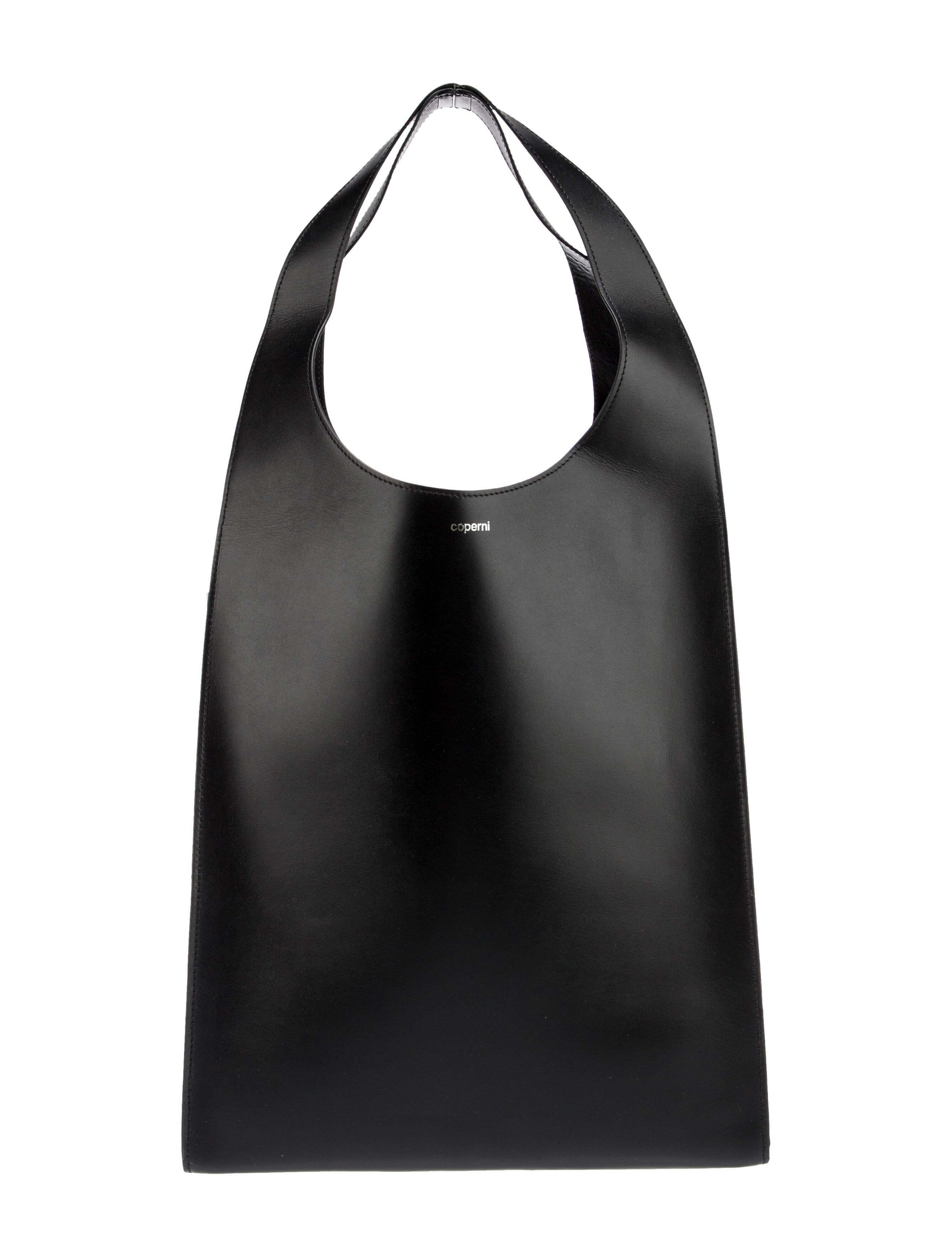 Coperni Leather Shoulder Bag - Black Shoulder Bags, Handbags ...