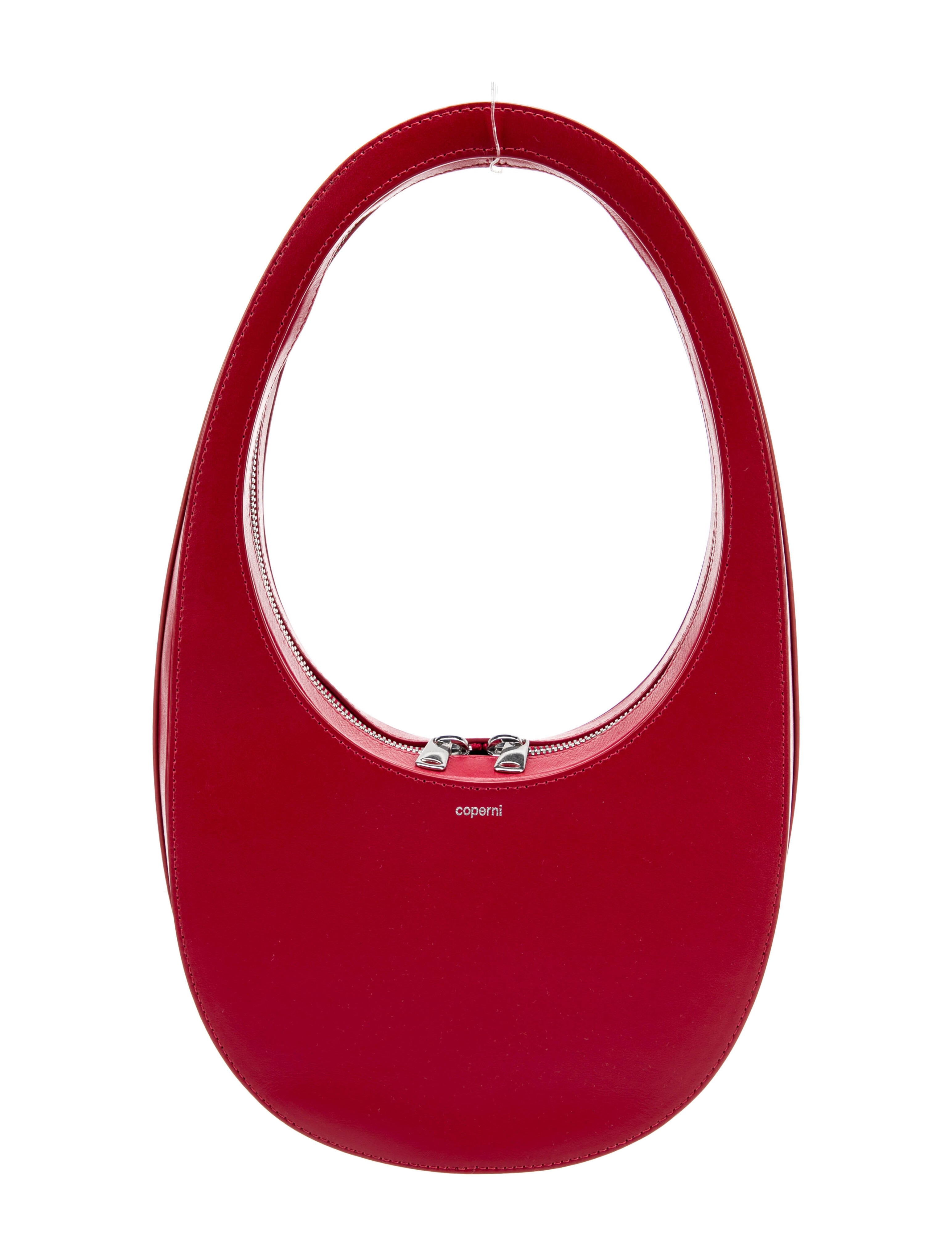 Coperni Swipe Leather Bag - Red Shoulder Bags, Handbags - WCONI20629 ...