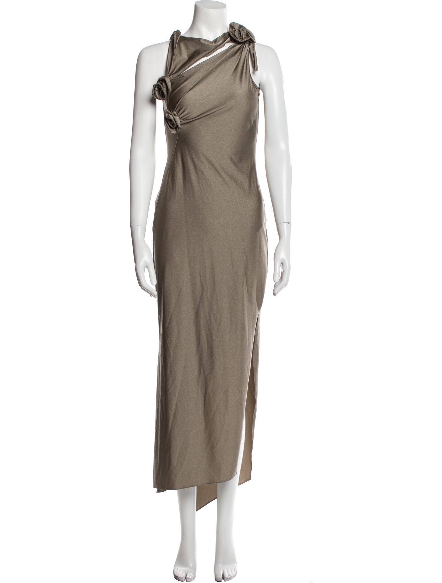 Coperni Asymmetrical Long Dress w/ Tags - Neutrals Dresses, Clothing ...