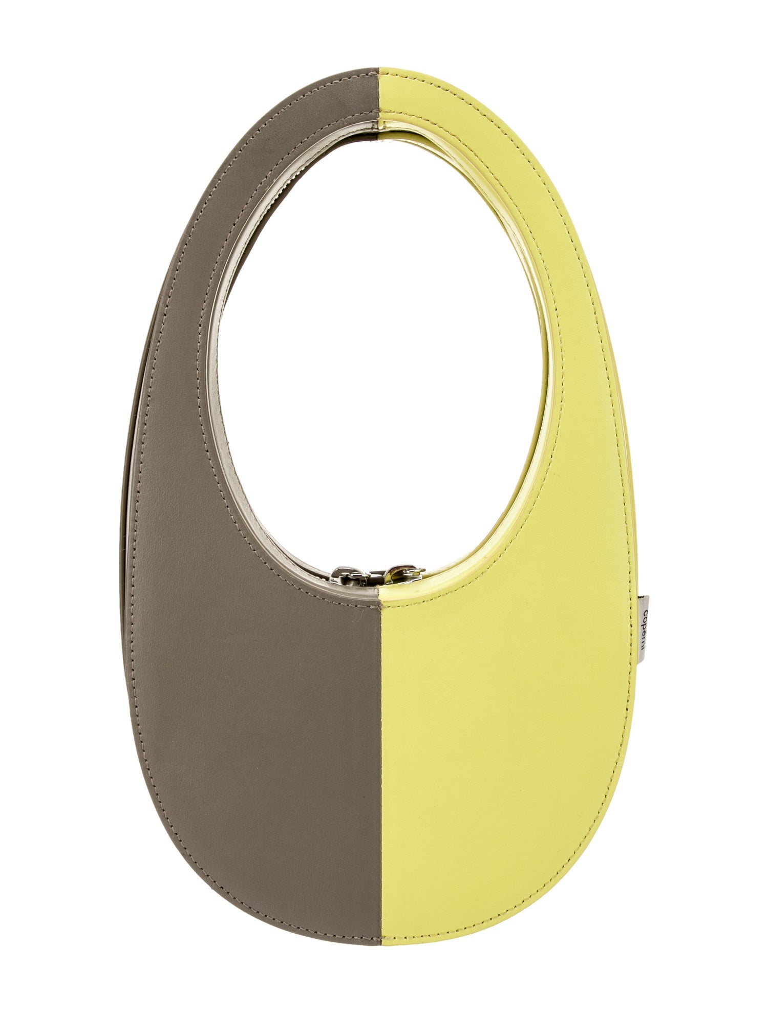 Coperni Leather Top Handle Bag - Grey Handle Bags, Handbags ...