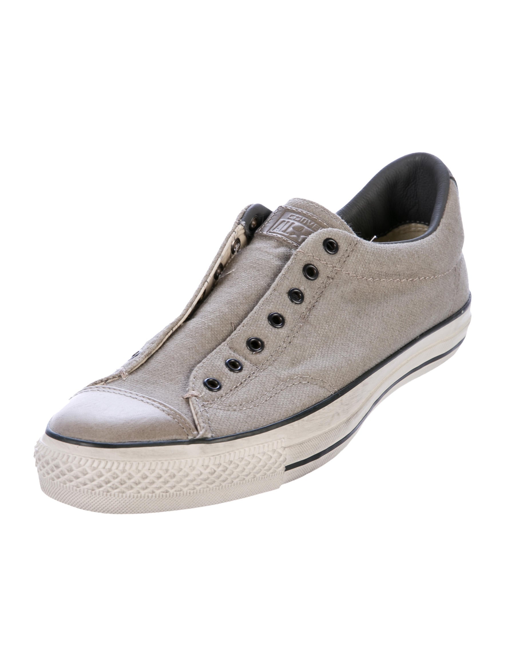 Converse by John Varvatos Canvas Slip-On Sneakers - Grey Sneakers ...