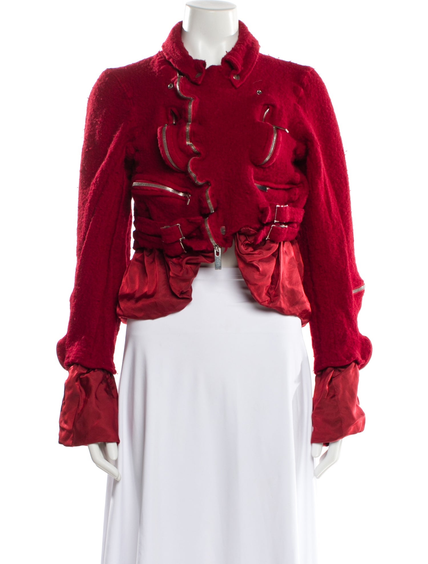 noir kei ninomiya 2020 Wool Evening Jacket w/ Tags - Red Jackets ...