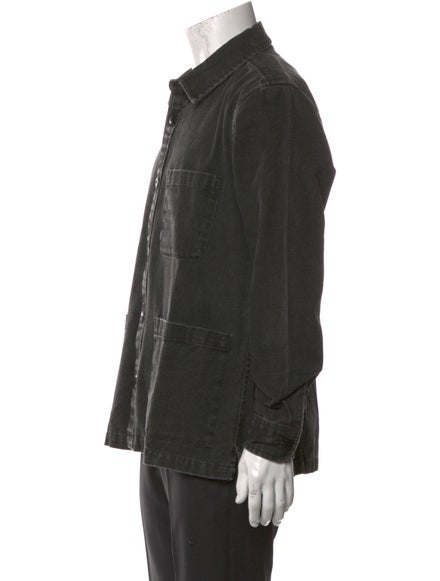 Rag & Bone Utility Jacket - Blue Outerwear, Clothing - WRAGB556664 ...