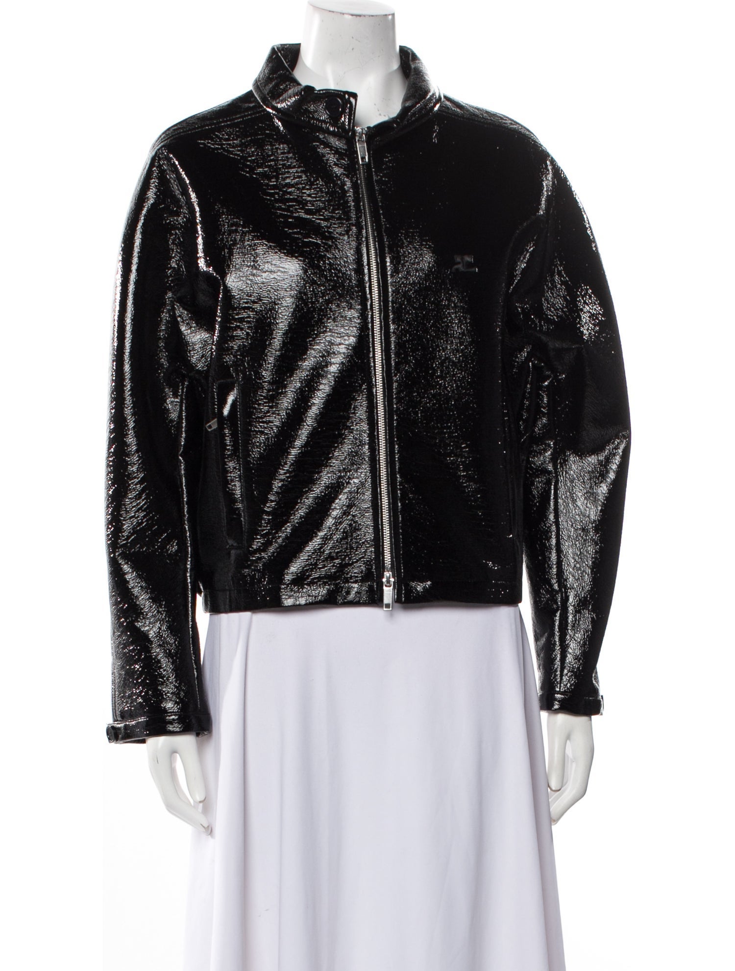 Courrèges Faux Fur Jacket w/ Tags - Black Jackets, Clothing ...