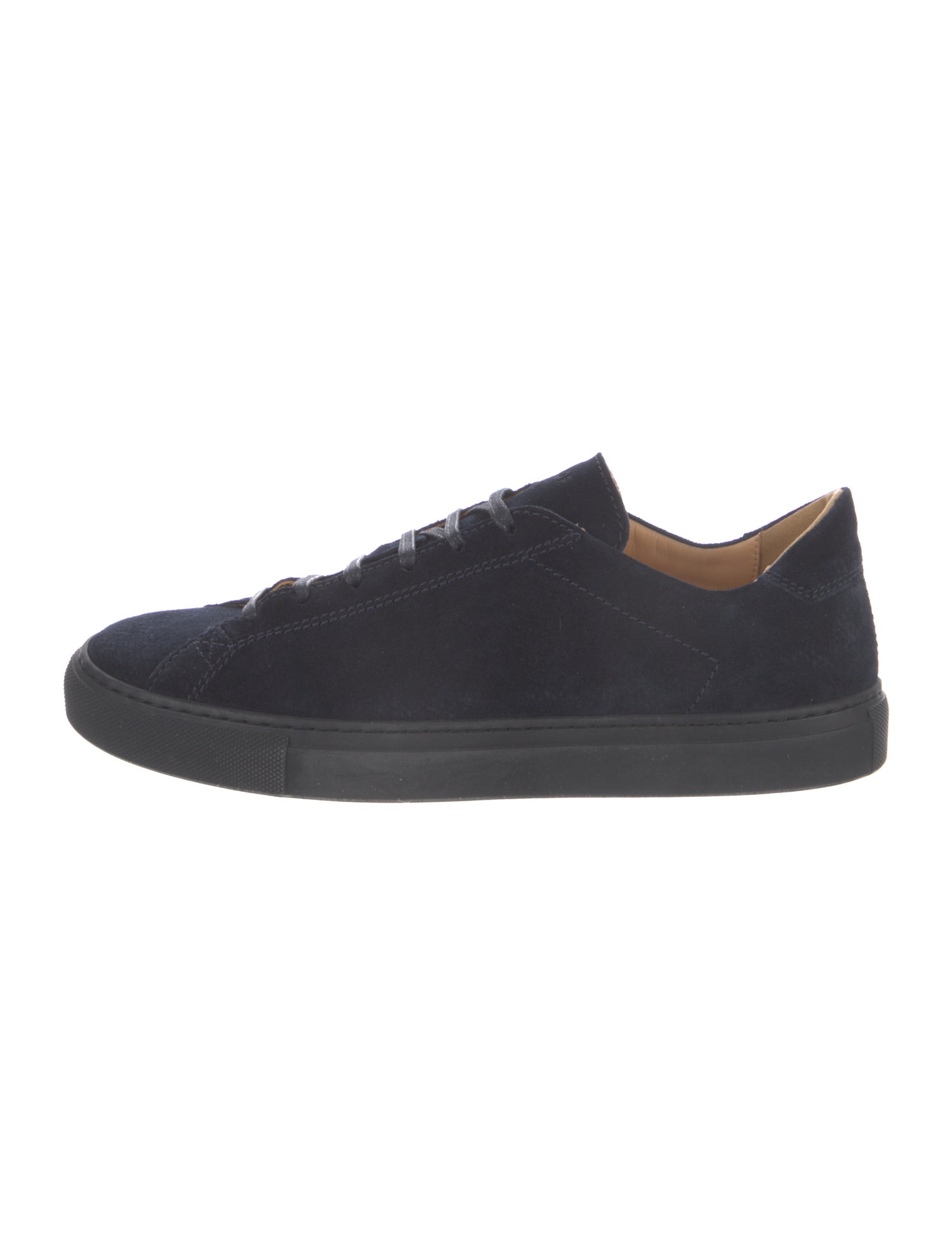 Salvatore Ferragamo Suede Sneakers - Black Sneakers, Shoes - SAL344460 | The RealReal