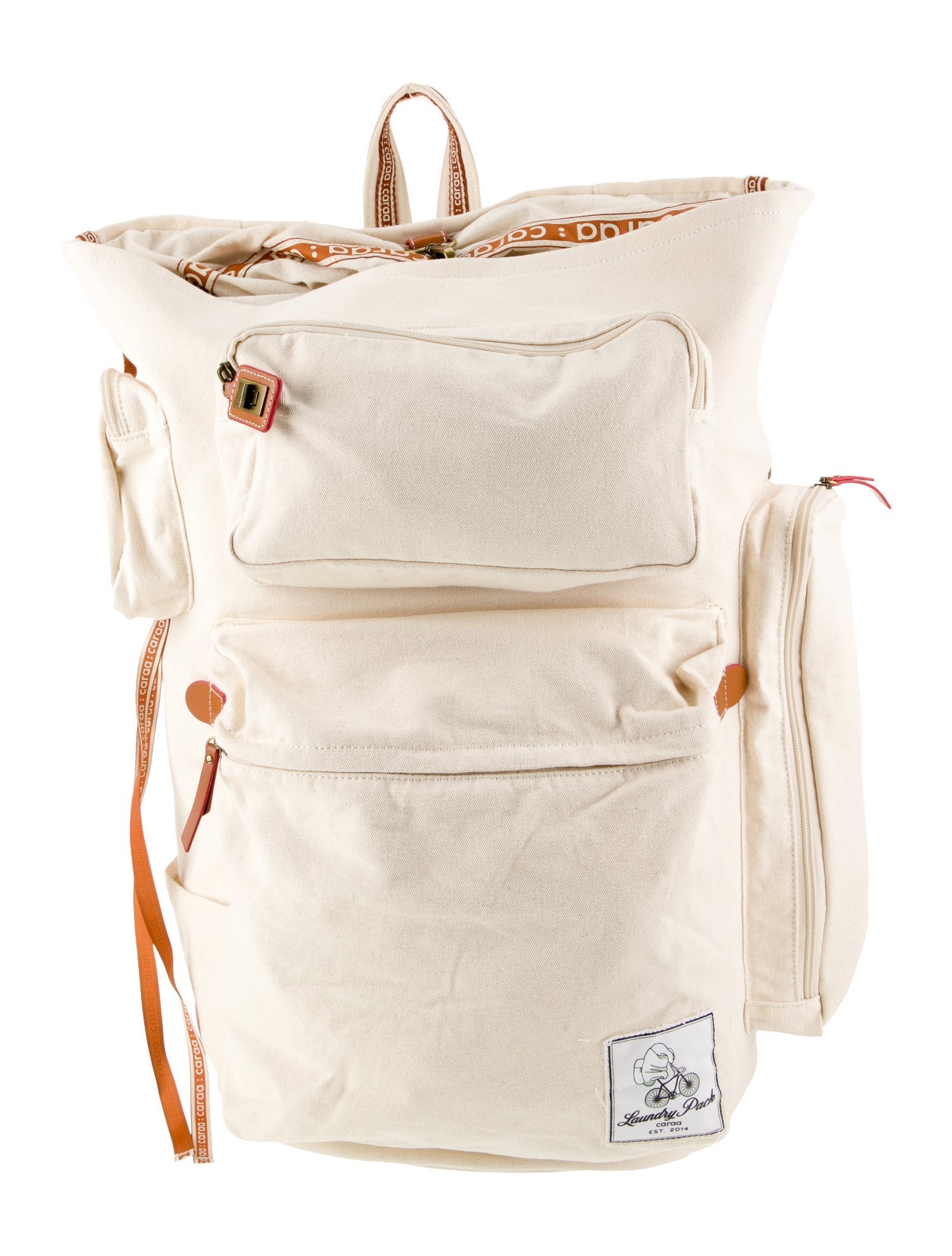 Caraa Canvas Backpack w/ Tags - Neutrals Backpacks, Handbags ...