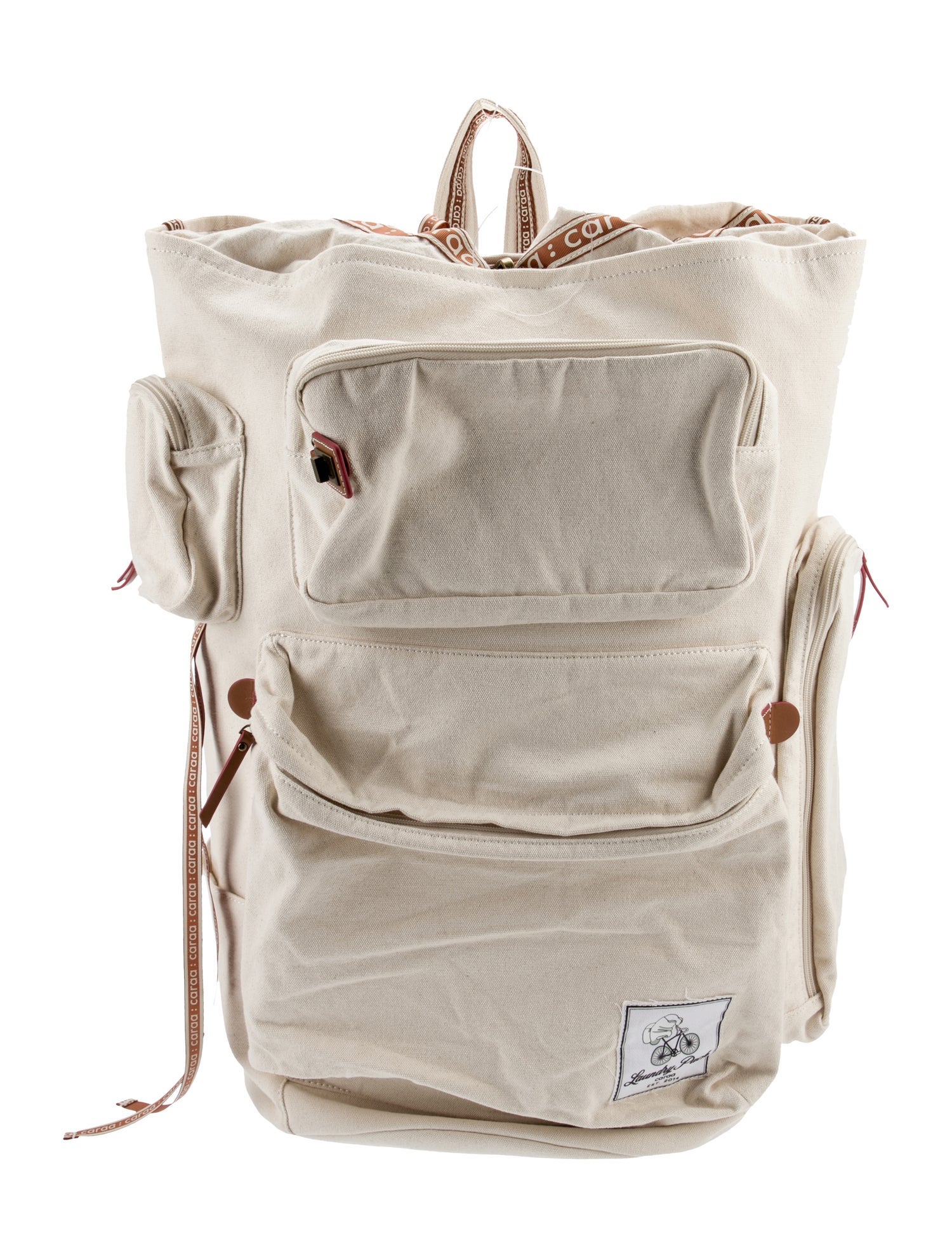 Caraa Canvas Backpack - Neutrals Backpacks, Handbags - WCRAA20646 | The ...