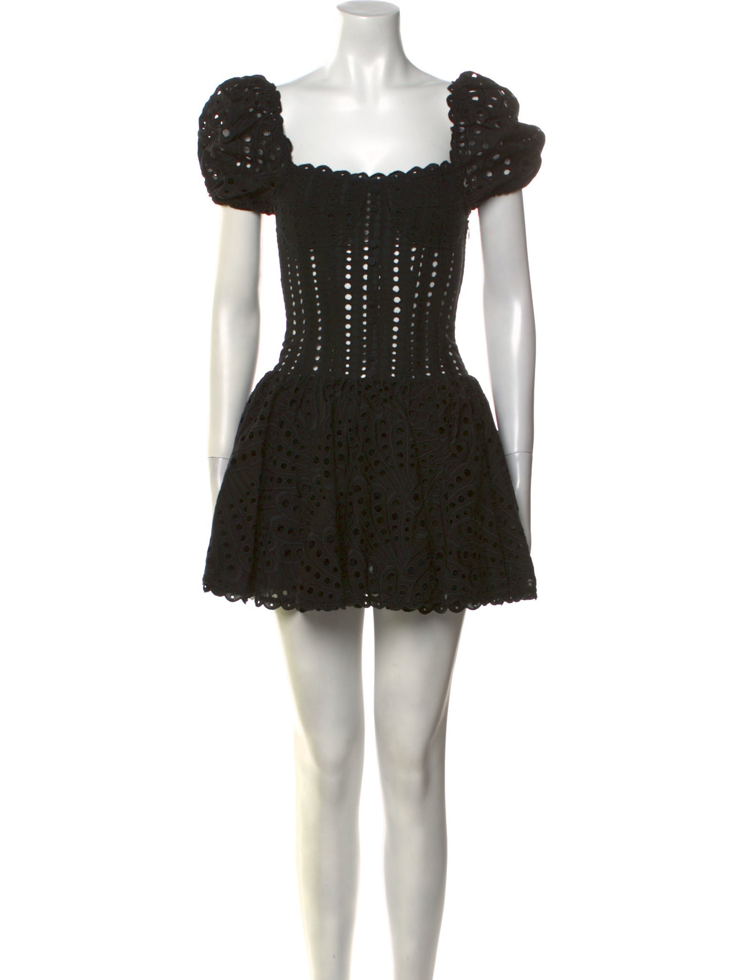 Charo Ruiz Square Neckline Mini Dress - Black Dresses, Clothing ...